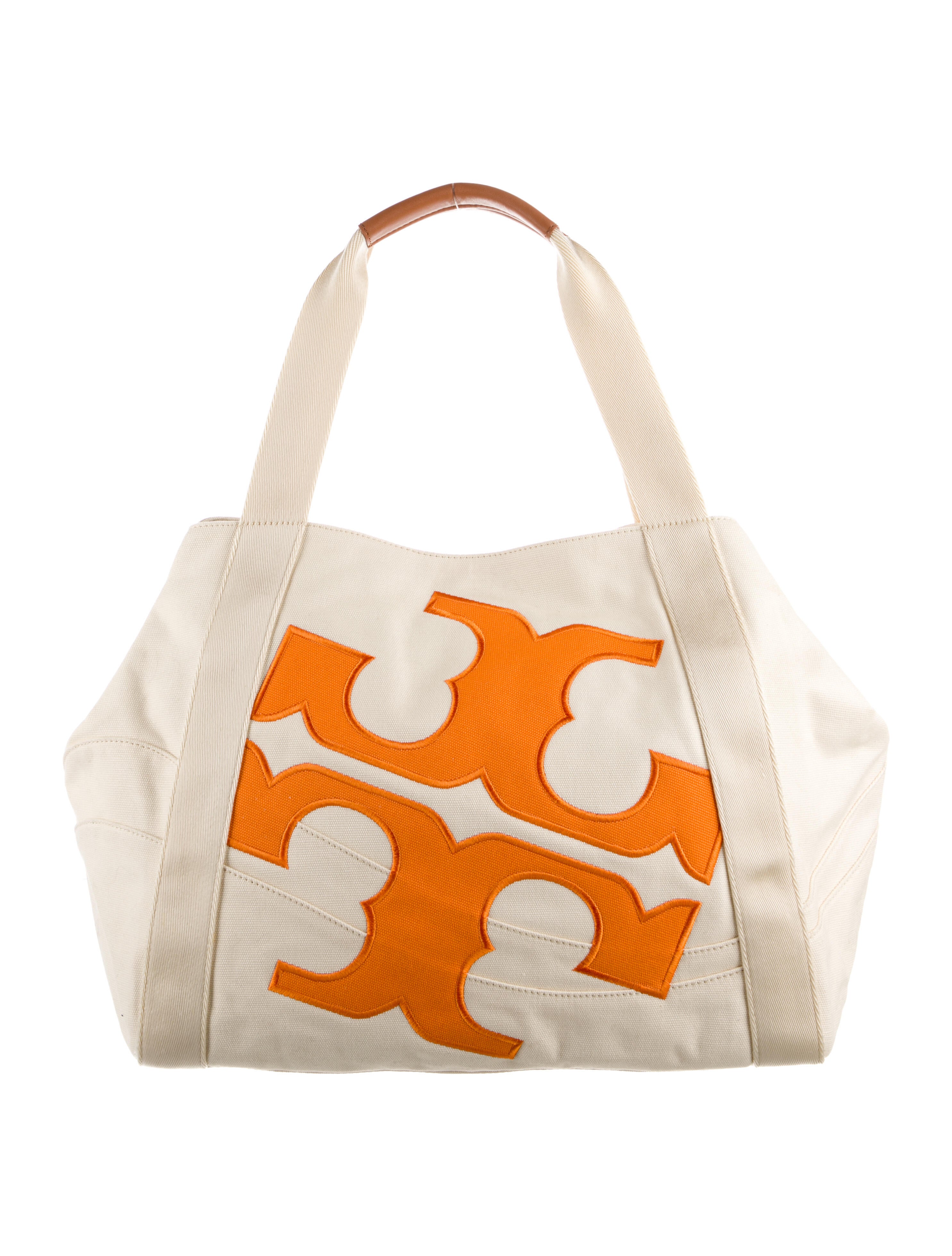 Tory Burch Beach Logo Tote - Neutrals Totes, Handbags - WTO462567 | The ...