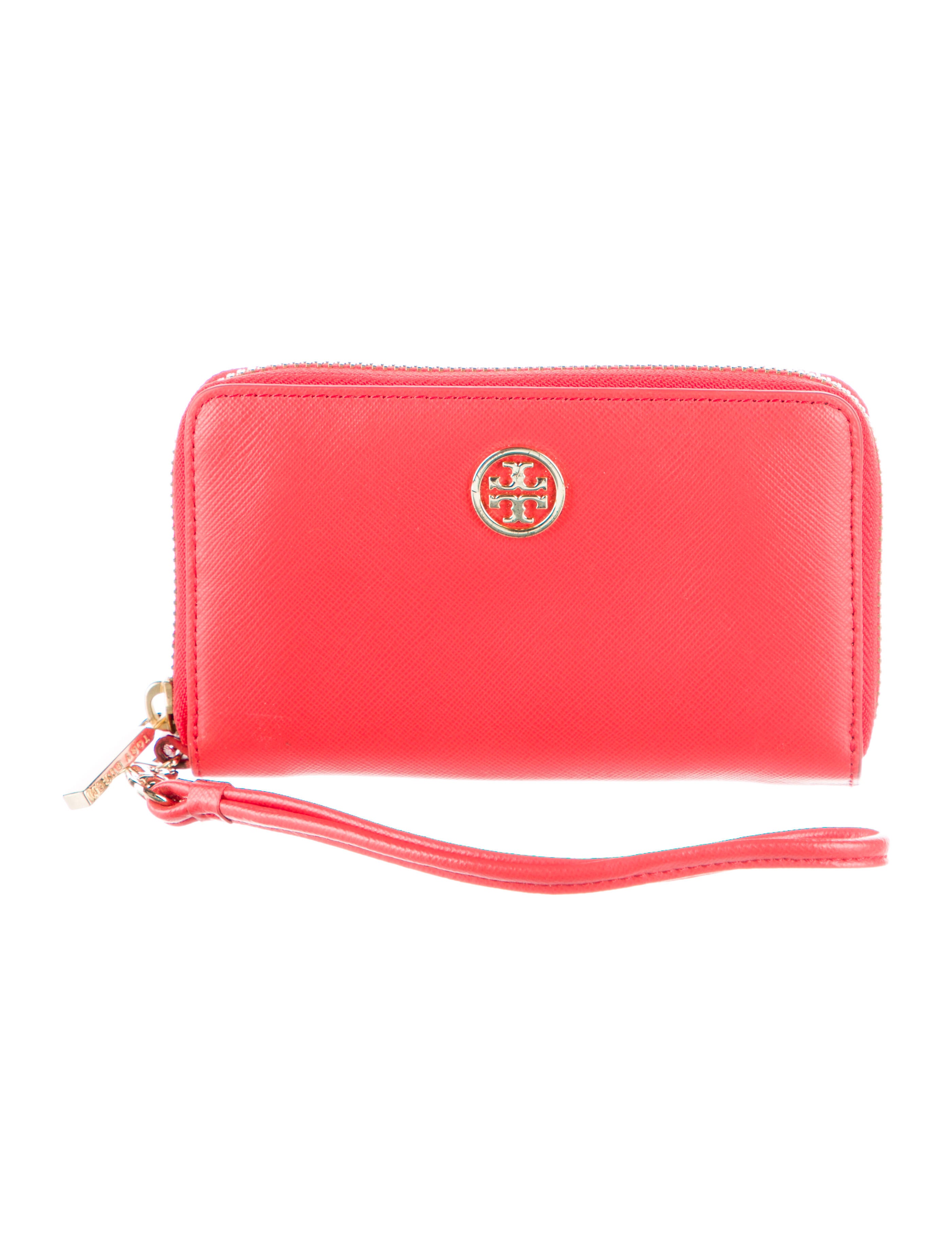 Tory Burch Leather Wristlet - Red Wallets, Accessories - WTO468771 ...