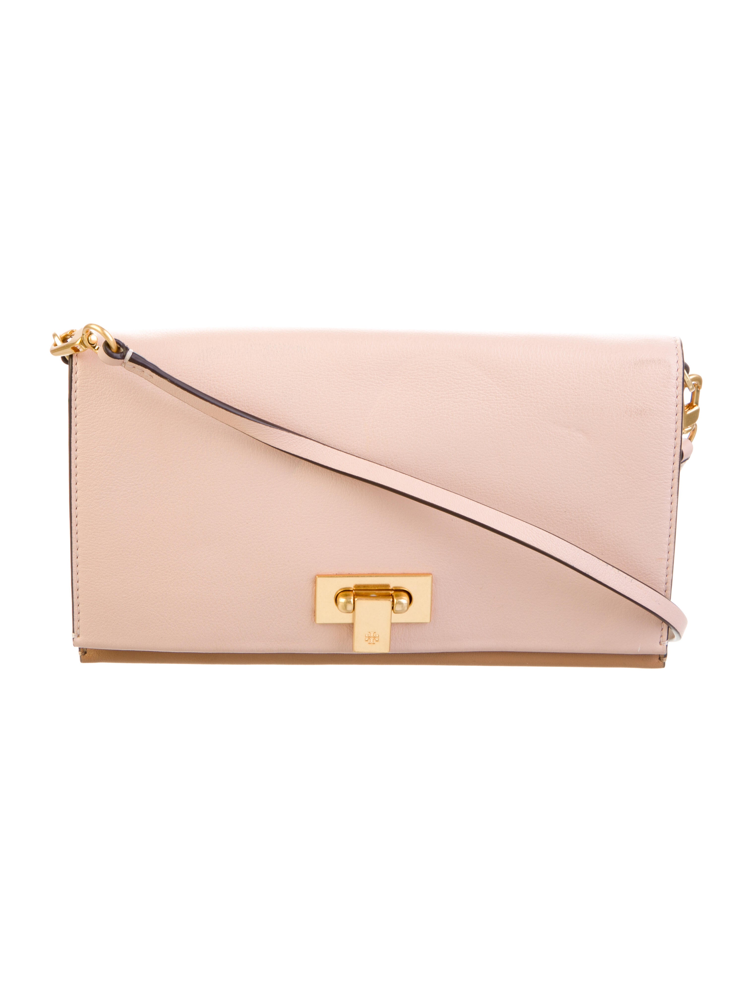 Tory Burch Leather Crossbody Bag - Pink Crossbody Bags, Handbags ...