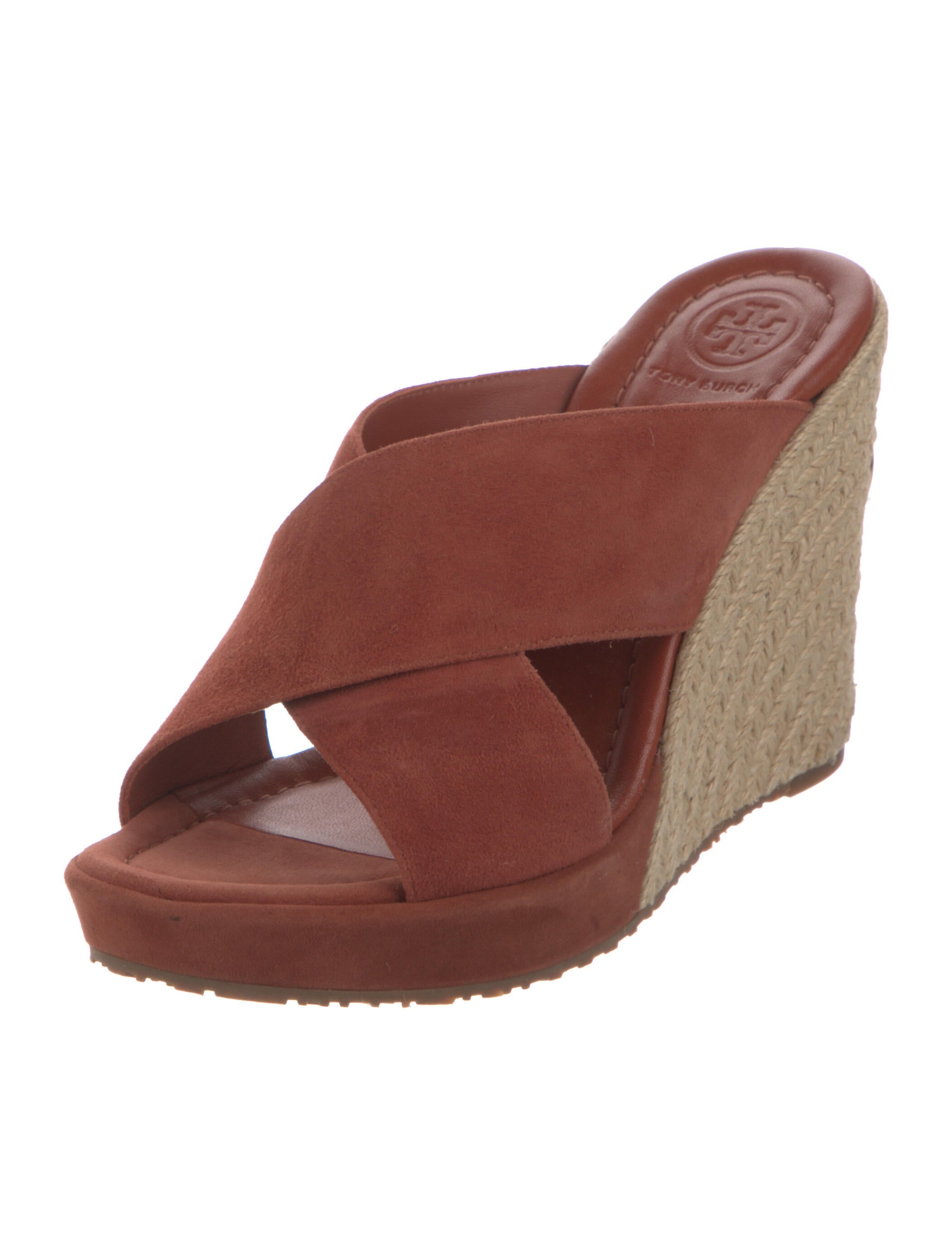 Tory Burch Platform Sandals - Gold Sandals, Shoes - WTO38821 | The RealReal