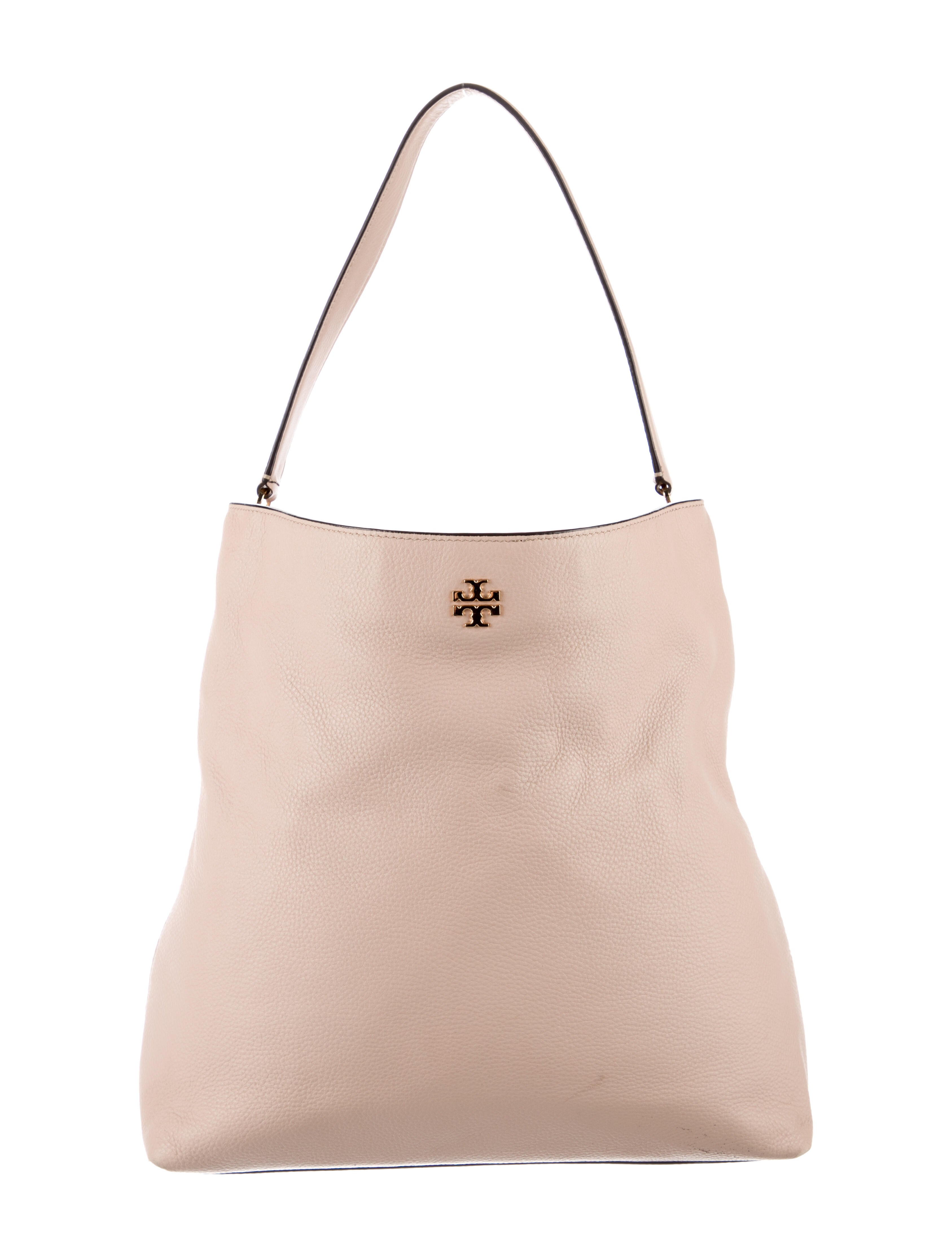 Tory Burch Leather-Trimmed Straw Hobo - Neutrals Hobos, Handbags ...