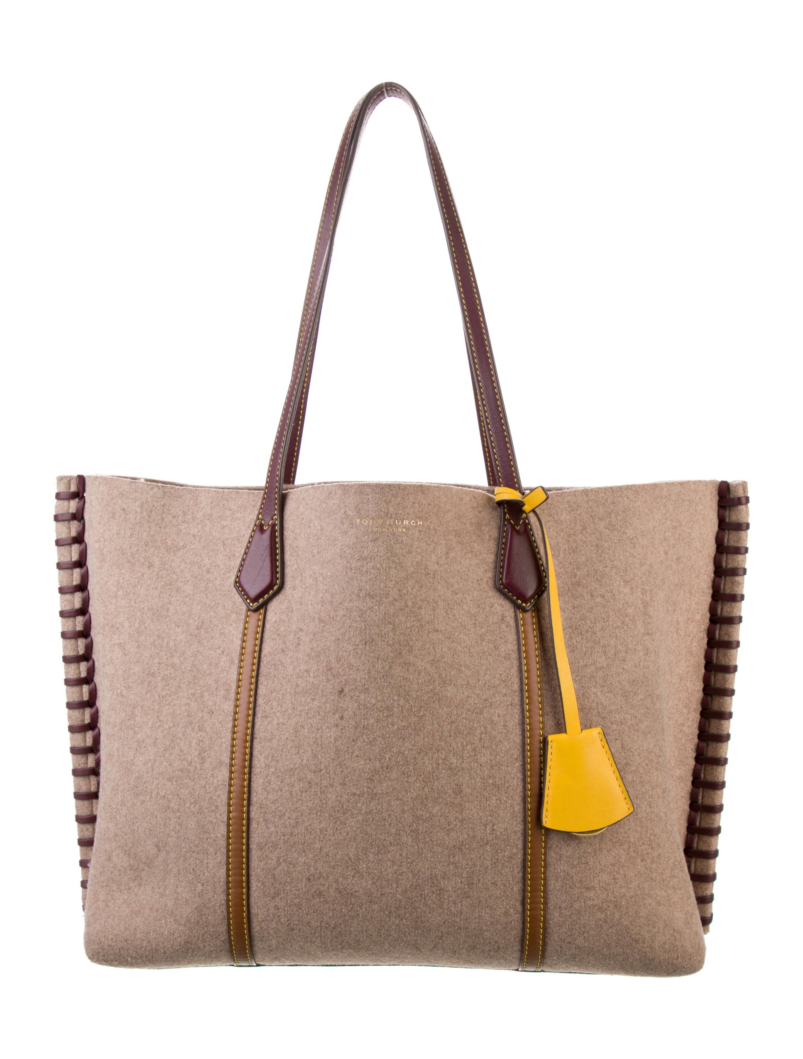 Tory Burch Leather Harper Tote w/ Tags - Neutrals Totes, Handbags ...