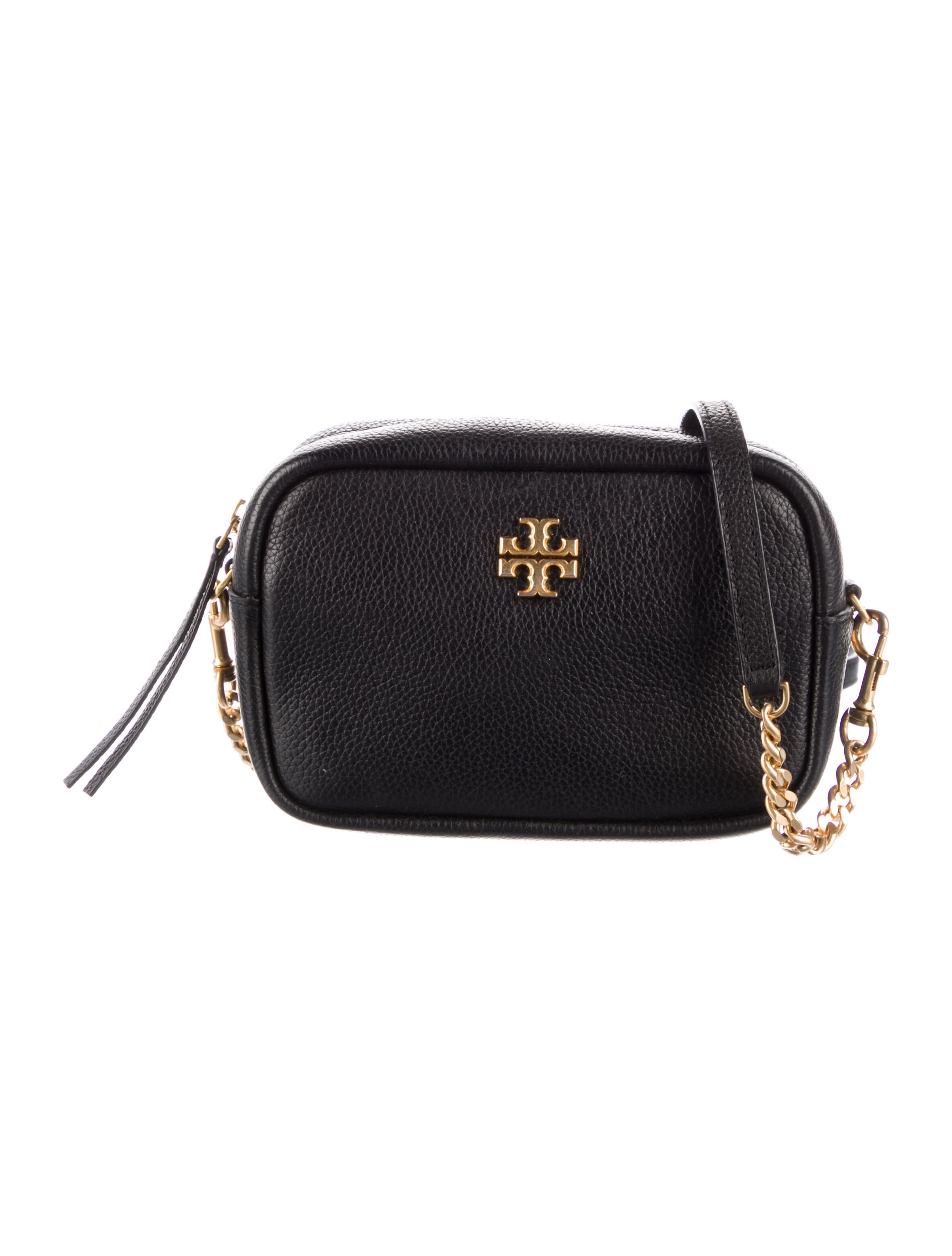 Tory Burch Leather Crossbody Bag - Black Crossbody Bags, Handbags ...
