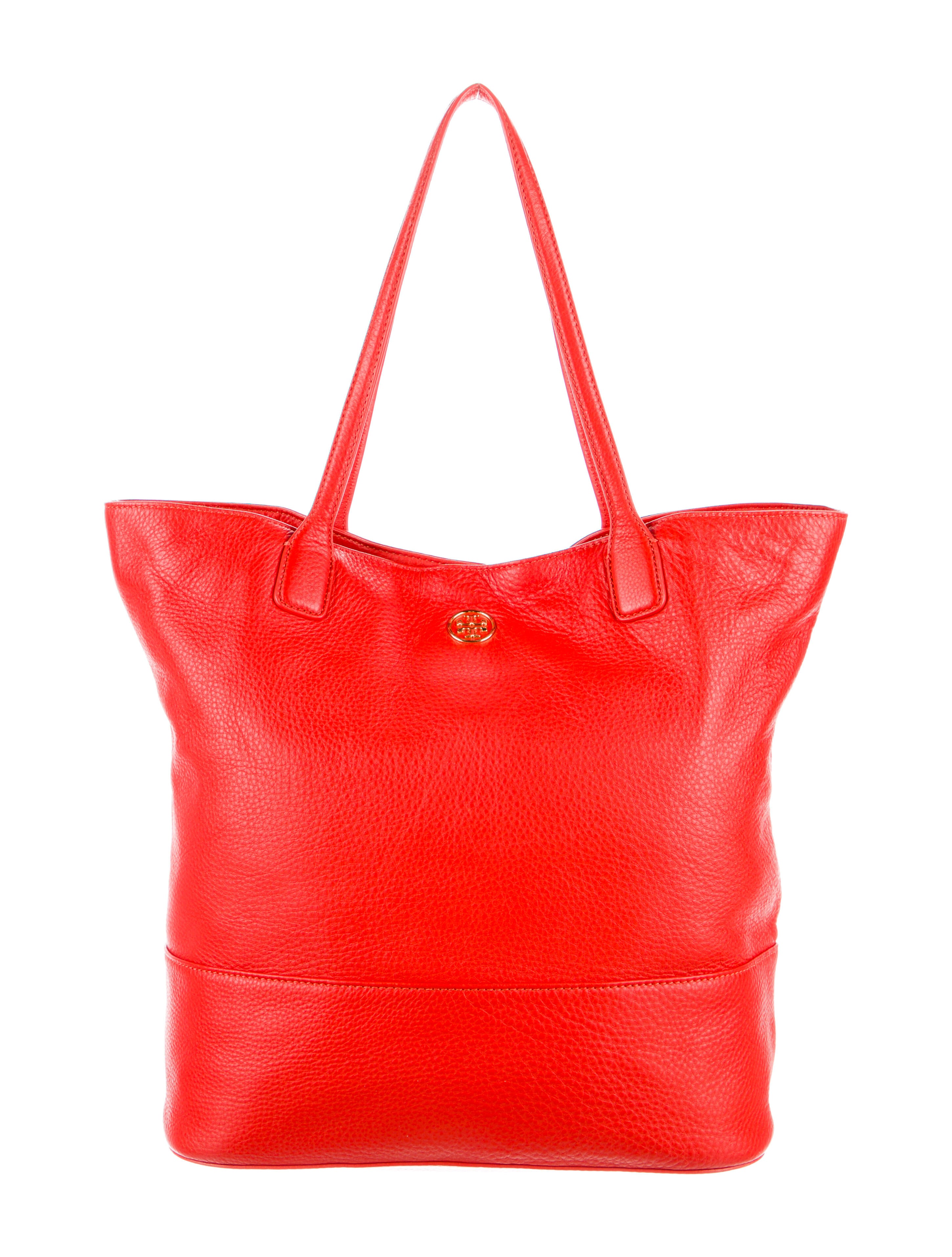 Tory Burch Leather Solid Tote - Red Totes, Handbags - WTO532806 | The ...