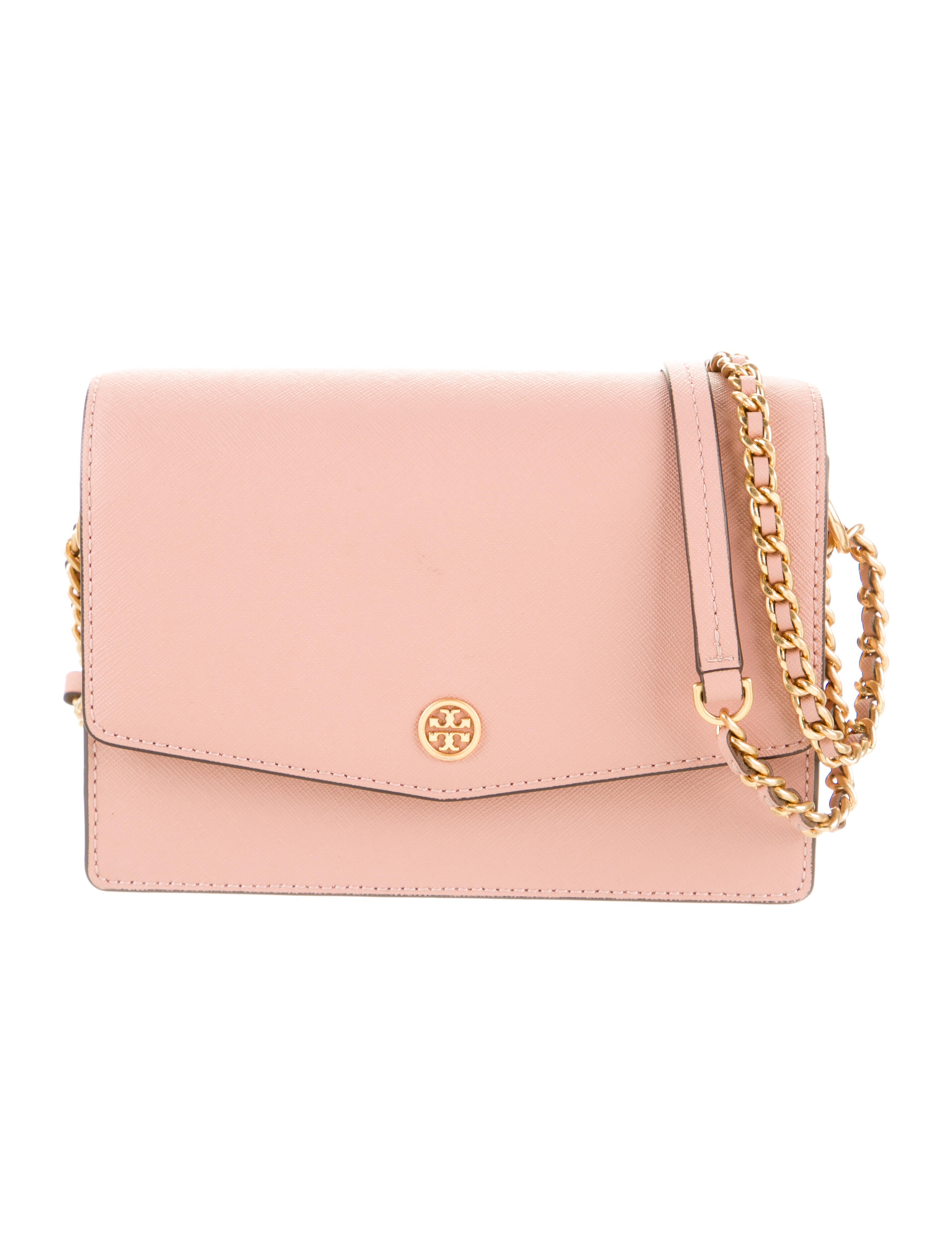 Tory Burch Leather Crossbody Bag - Pink Crossbody Bags, Handbags ...