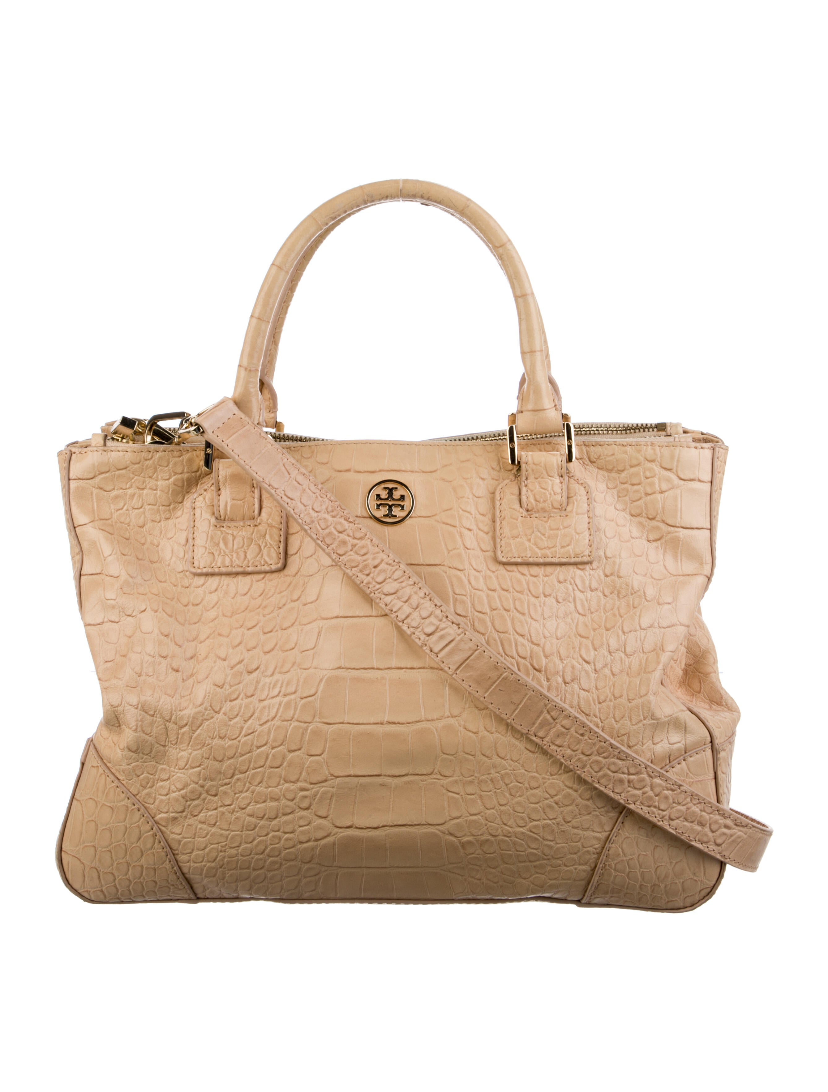 Tory Burch Wooden Beaded Tote - Neutrals Totes, Handbags - WTO94257 ...