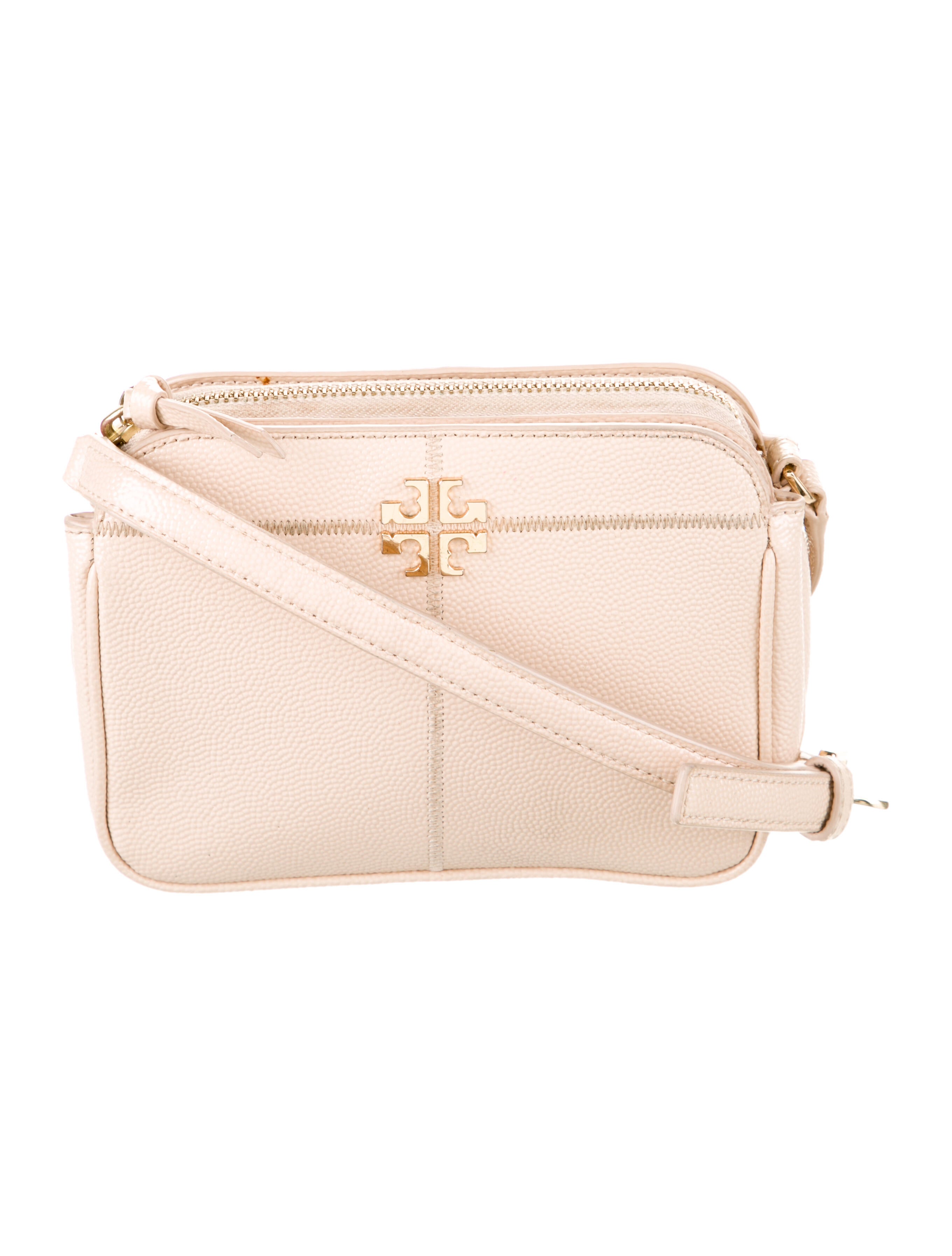 Tory Burch Leather Crossbody Bag - Neutrals Crossbody Bags, Handbags ...