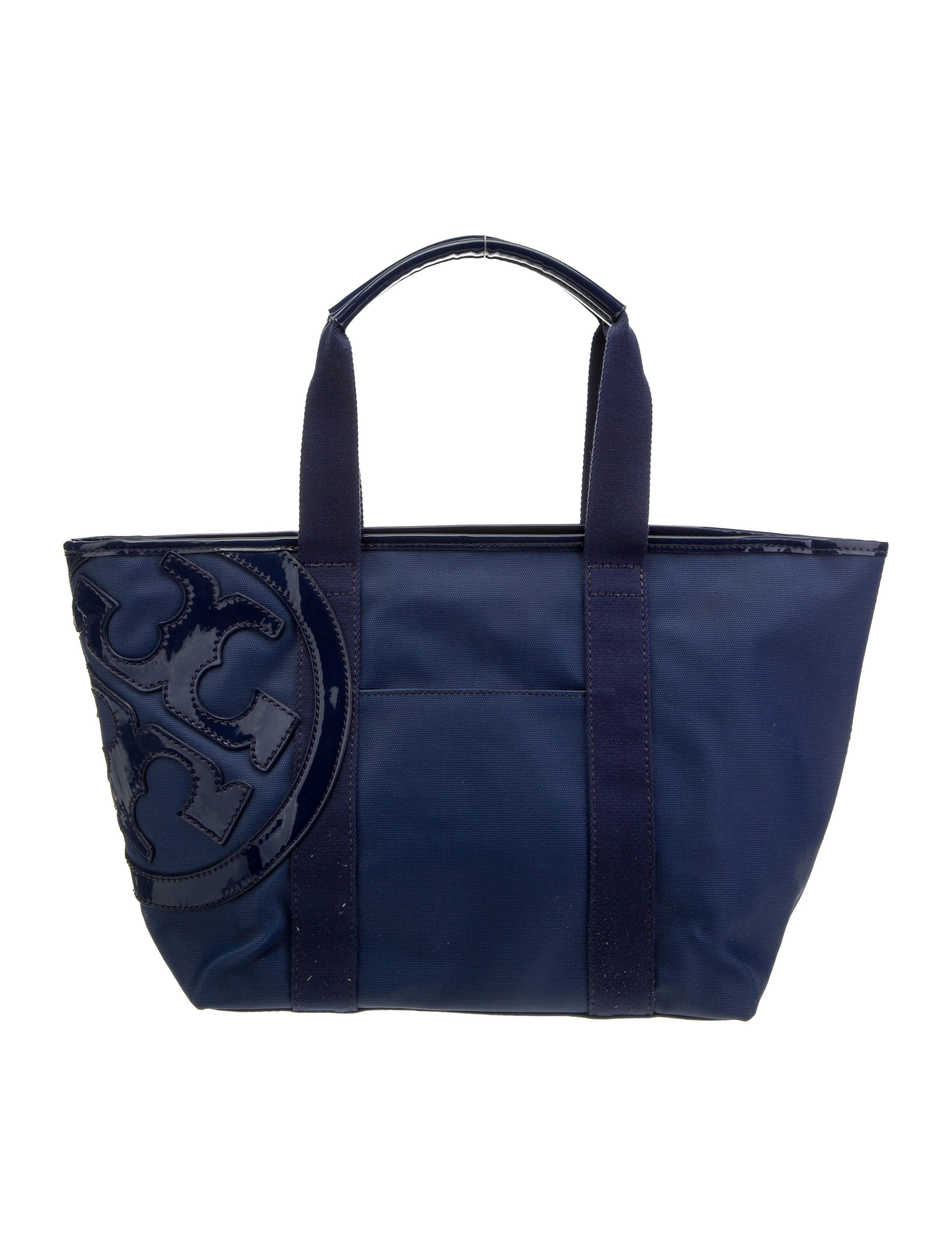 Tory Burch Coated Canvas Tote Bag - Blue Totes, Handbags - WTO584201 ...