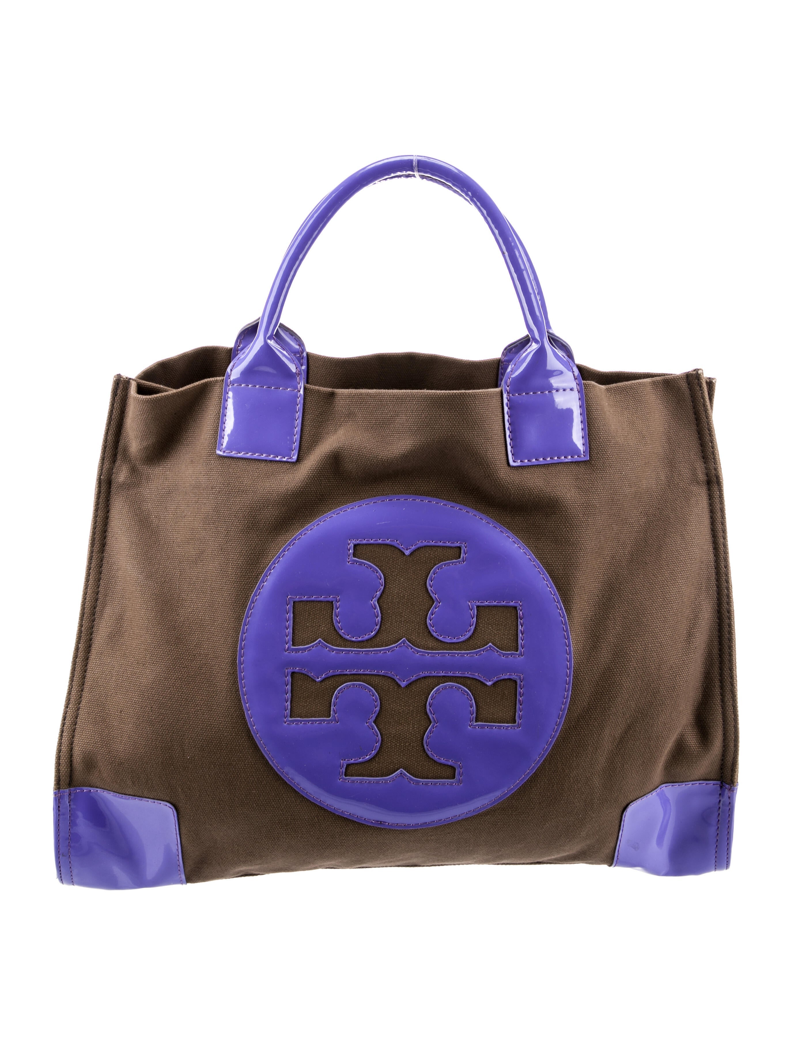 Tory Burch Canvas Tote Bag - Brown Totes, Handbags - WTO594650 | The ...