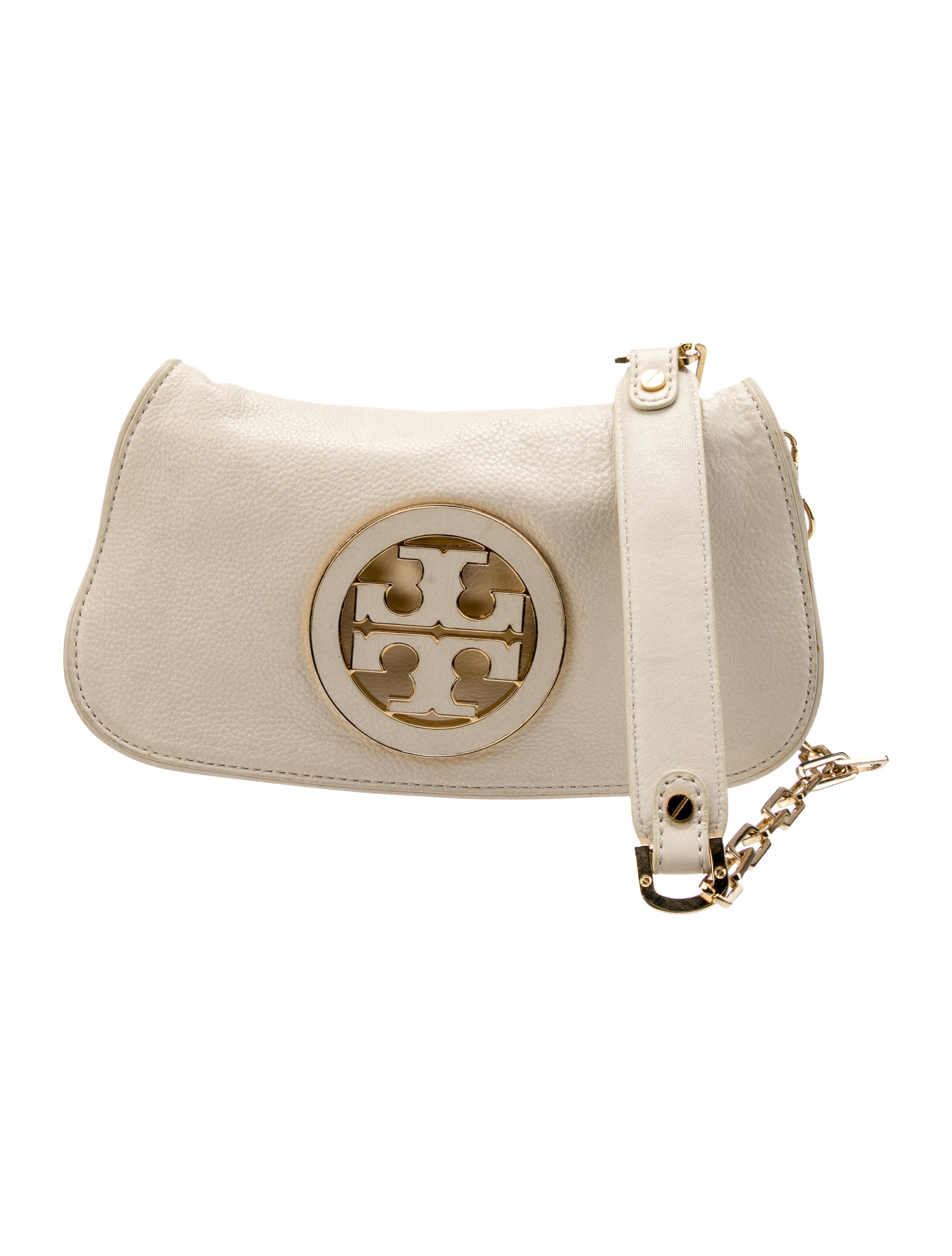 Tory Burch Leather Crossbody Bag - Neutrals Crossbody Bags, Handbags ...