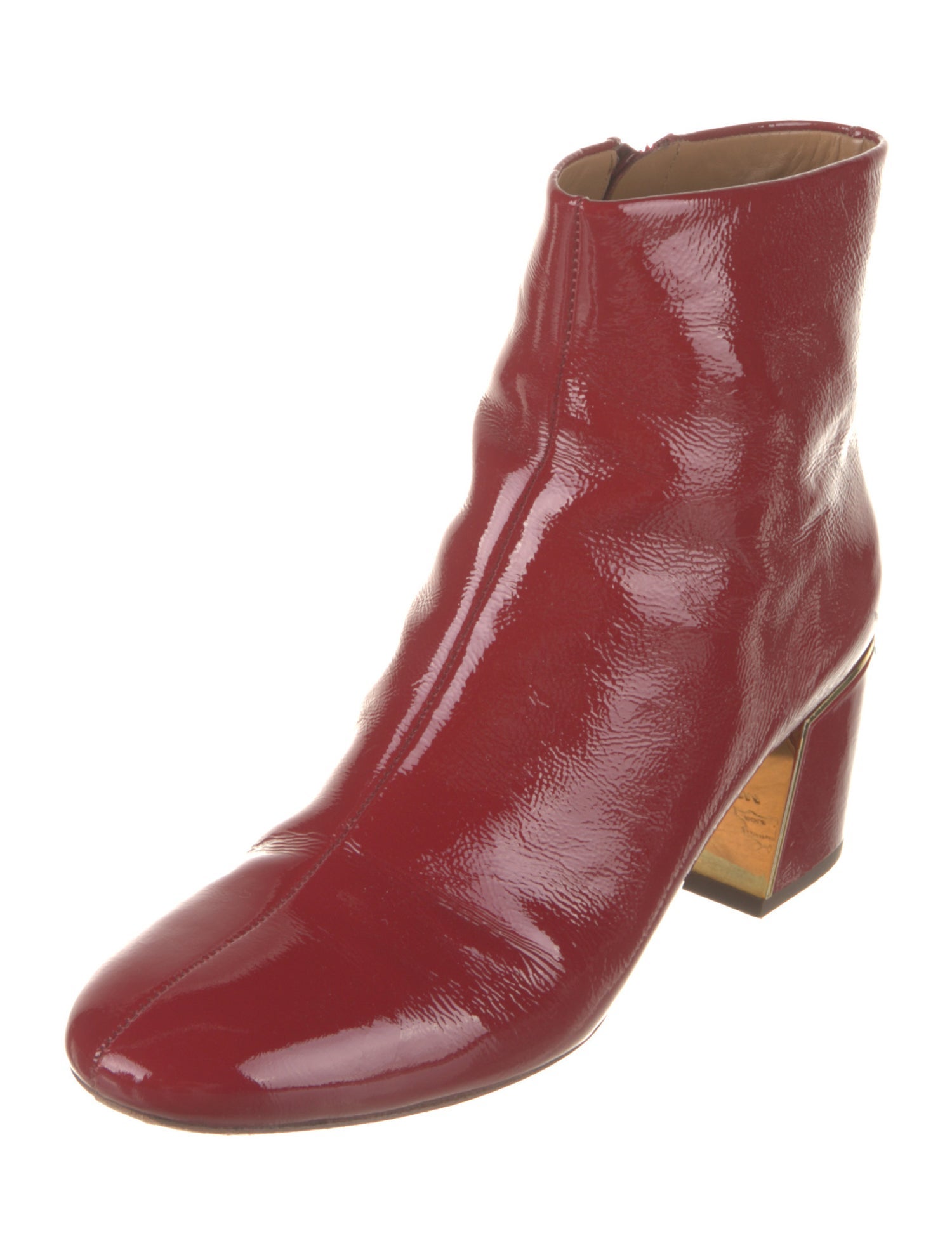 Tory Burch Leather Boots - Red Boots, Shoes - WTO599134 | The RealReal