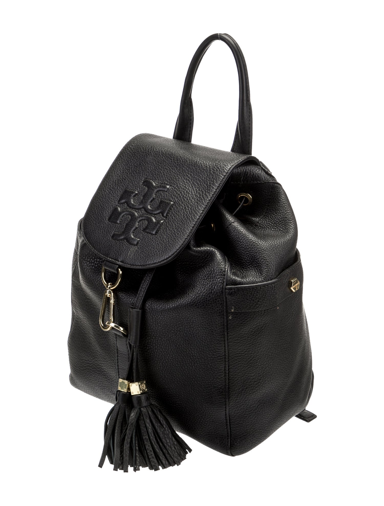 Tory Burch Women's Leather Backpack Purse at John Bing blog