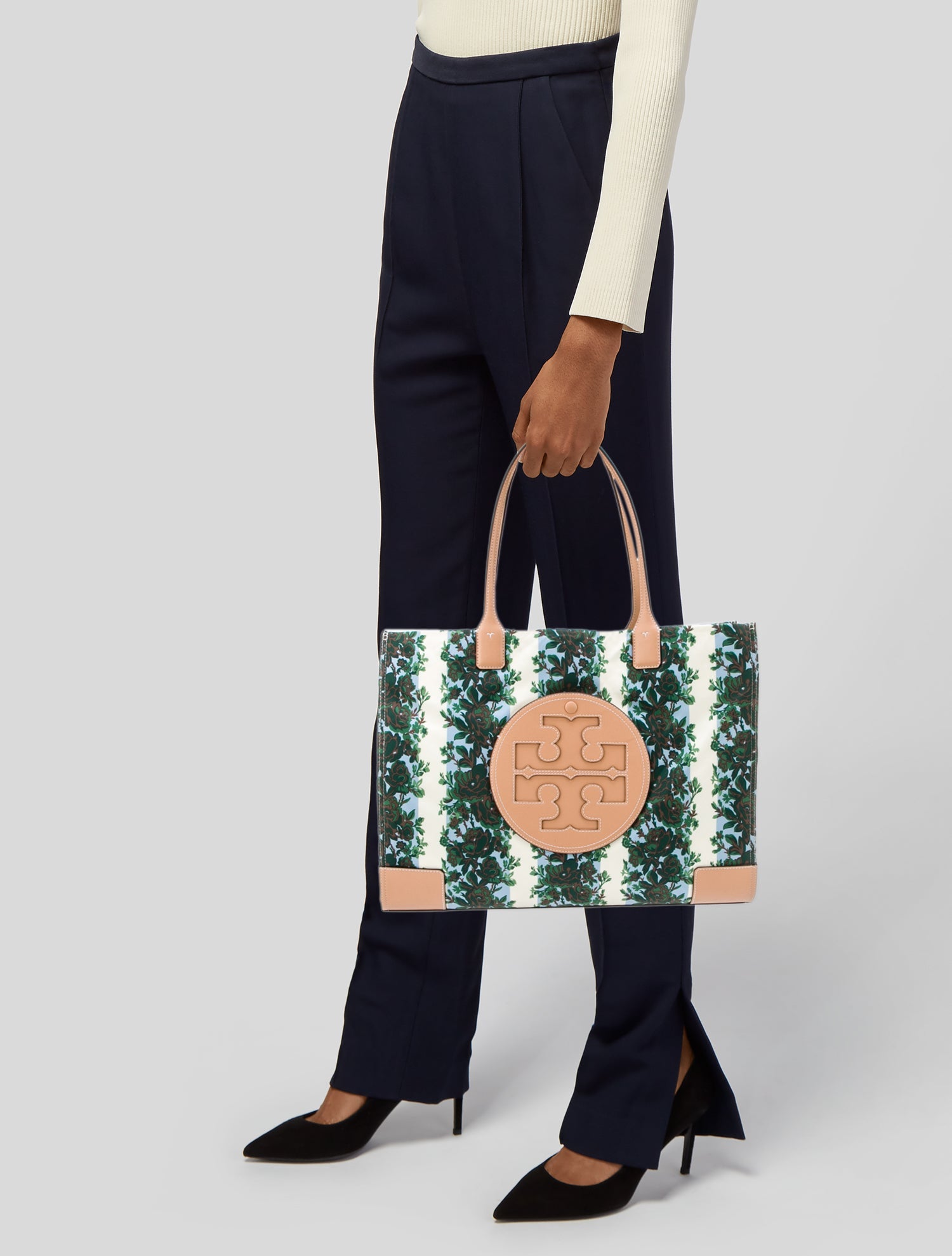 Tory Burch Nylon Tote Bag - Blue Totes, Handbags - WTO617920 | The RealReal