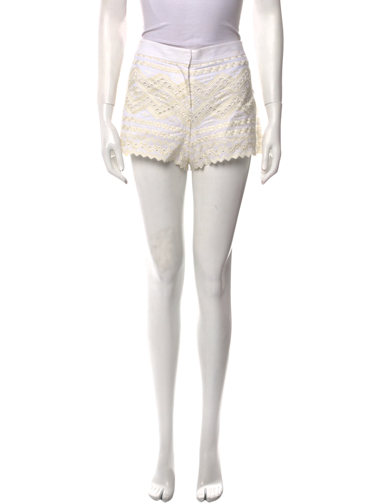 A Détacher Silk Sheer Shorts - Black, 21.5" Rise Shorts, Clothing ...