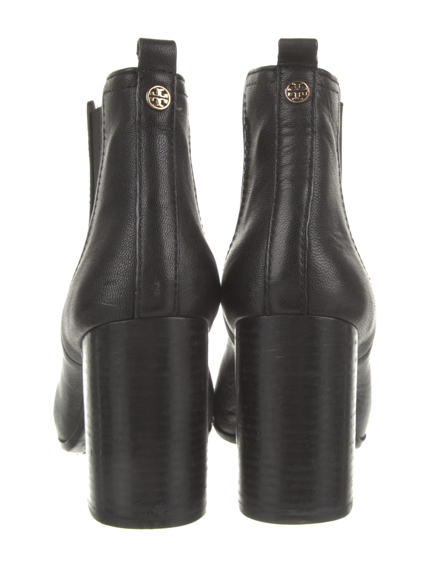 Tory Burch Leather Chelsea Boots - Black Boots, Shoes - WTO613368 | The ...