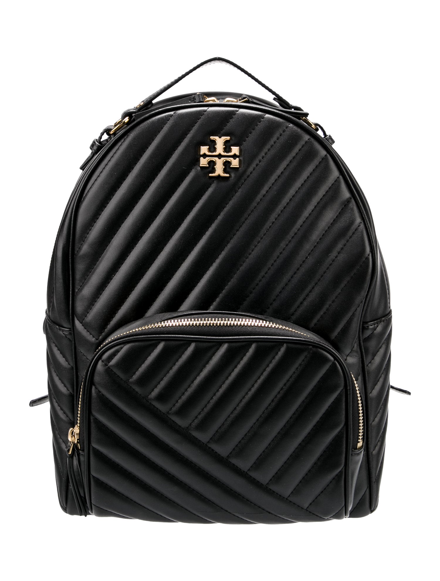 Tory Burch leather backpack - Black Backpacks, Handbags - WTO616730 ...