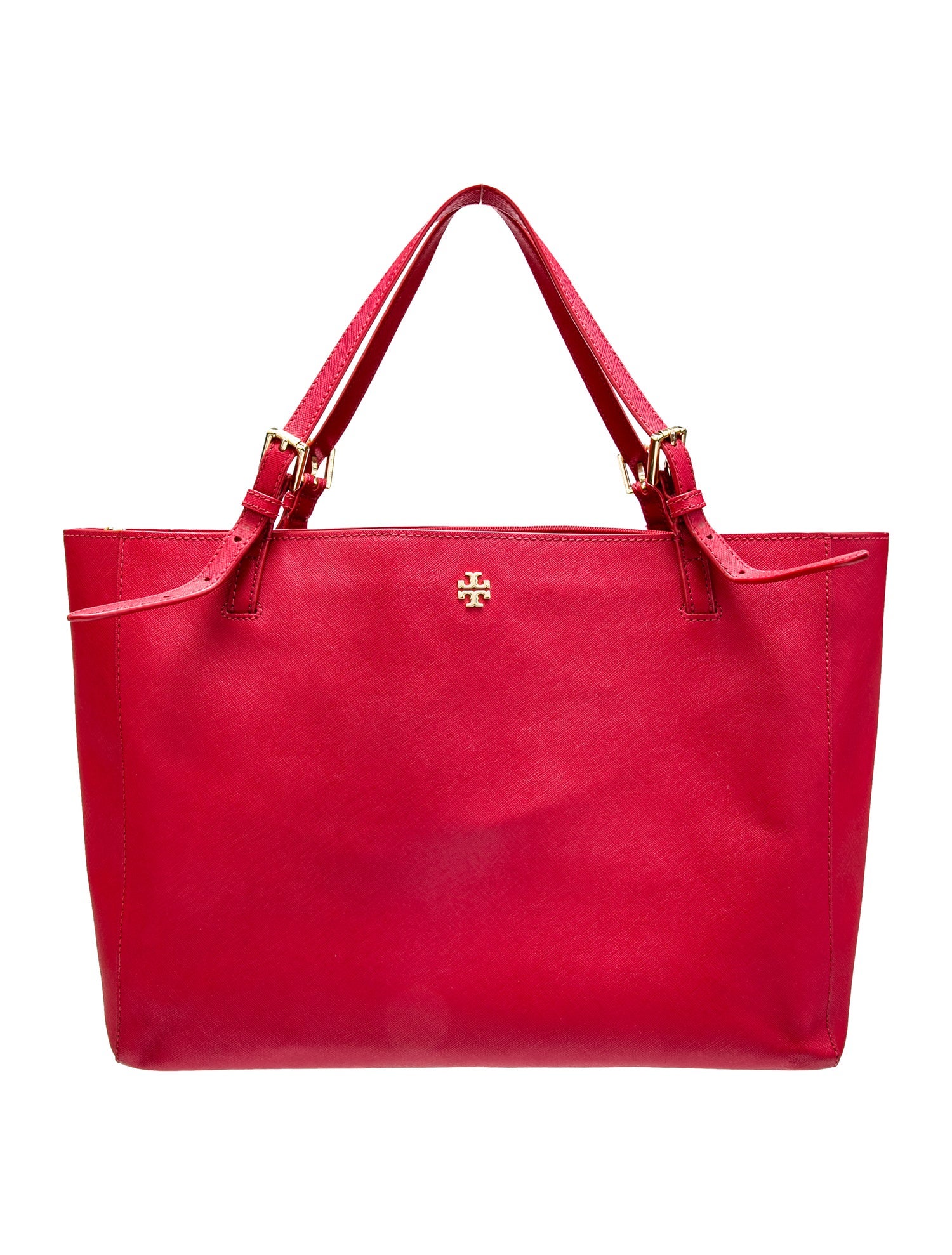 Tory Burch Coated Canvas Tote Bag - Red Totes, Handbags - WTO618049 ...