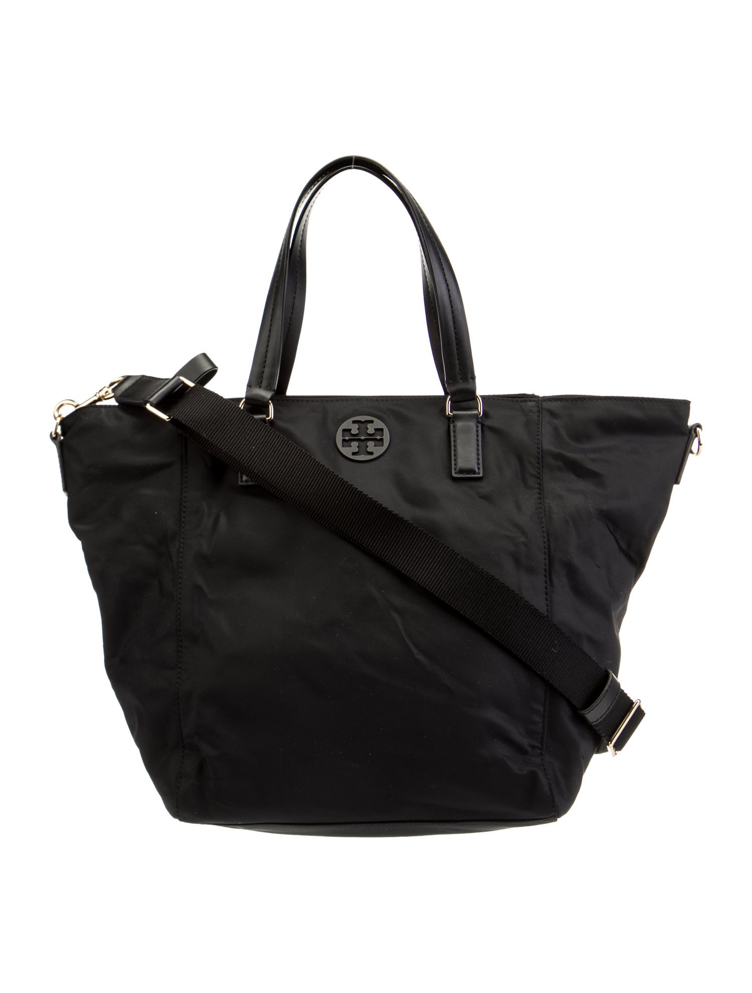 Tory Burch Nylon Tote Bag - Black Totes, Handbags - WTO620282 | The ...