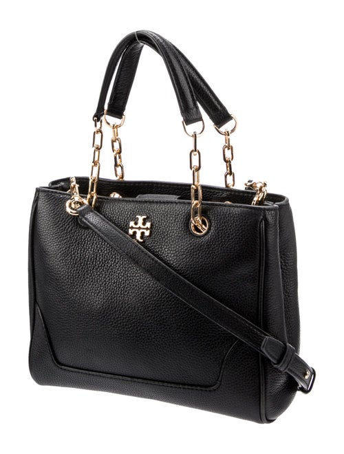 Tory Burch Leather Handle Bag - Black Handle Bags, Handbags - WTO620462 ...