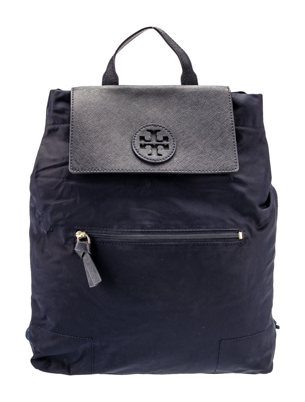 Tory Burch Nylon Leather Trim Backpack - Black Backpacks, Handbags ...