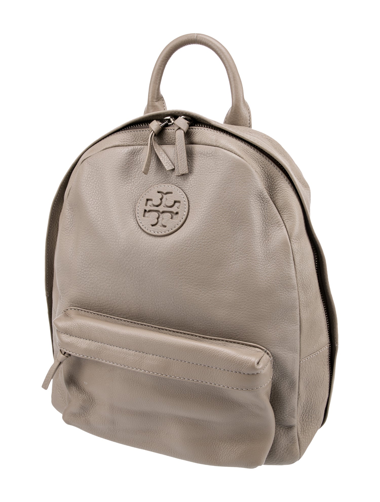 Tory Burch Leather Backpack - Neutrals Backpacks, Handbags - WTO624187 ...