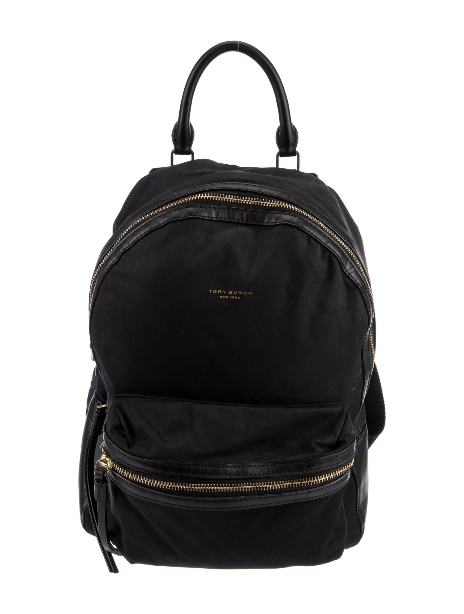 Tory Burch Adjustable Nylon Backpack - Black Backpacks, Handbags ...