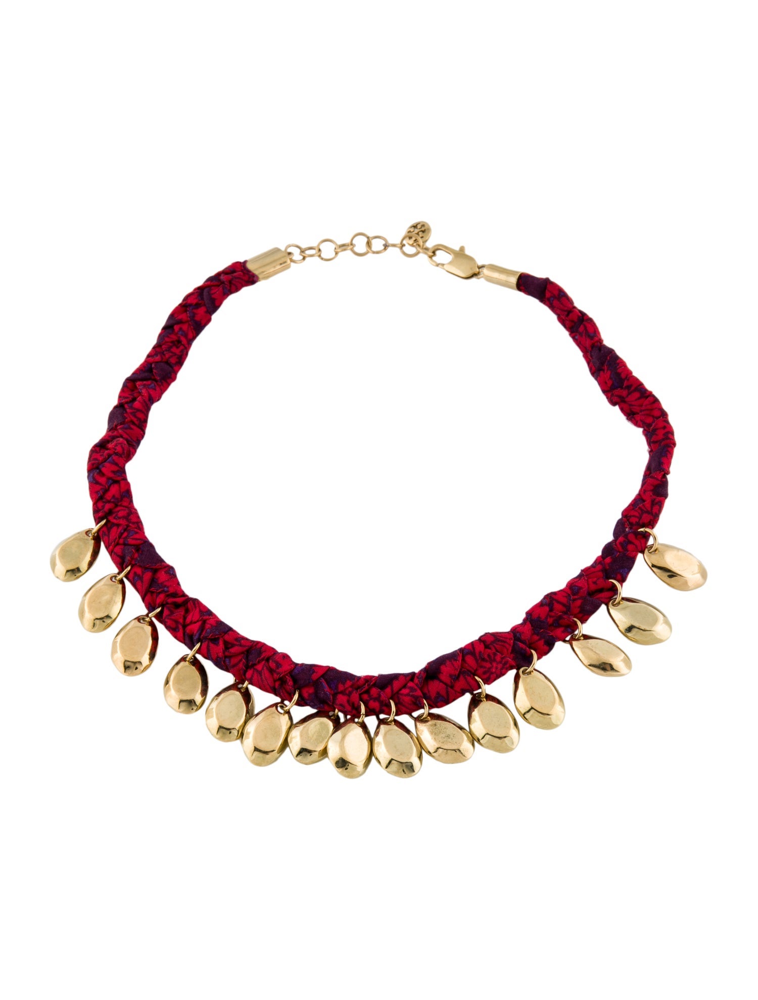 David Yurman Two-Tone Double Wheat Chain - 18K Yellow Gold Collar ...