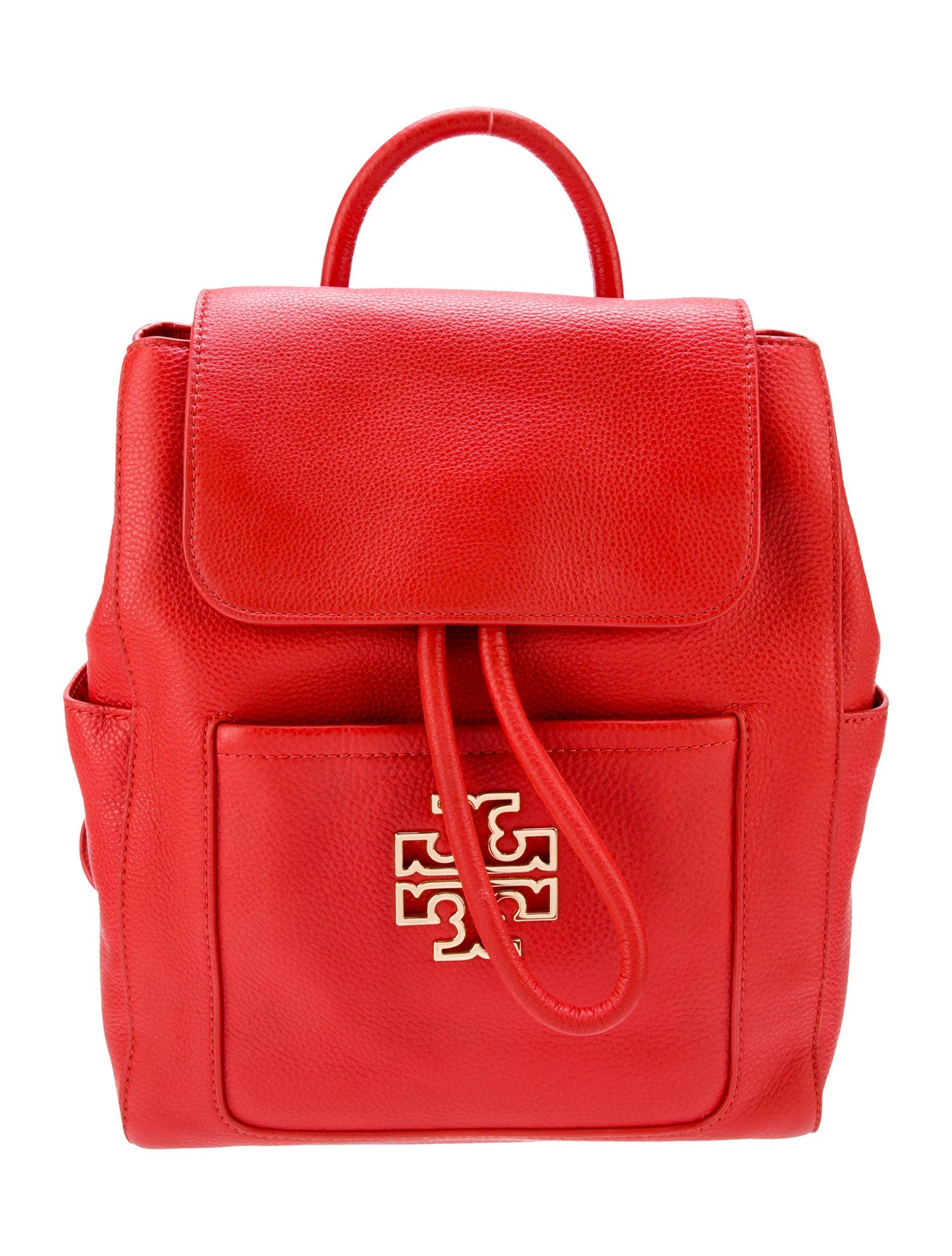 Tory Burch Leather Backpack - Orange Backpacks, Handbags - WTO659528 ...