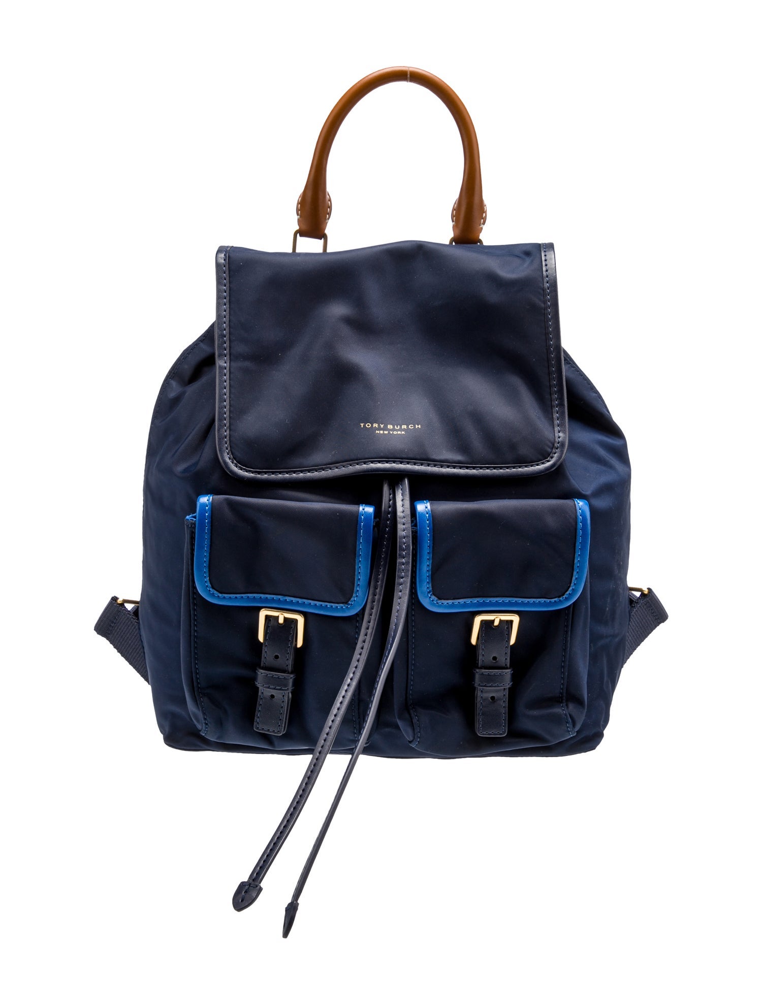 Tory Burch Nylon Backpack - Blue Backpacks, Handbags - WTO669461 | The ...