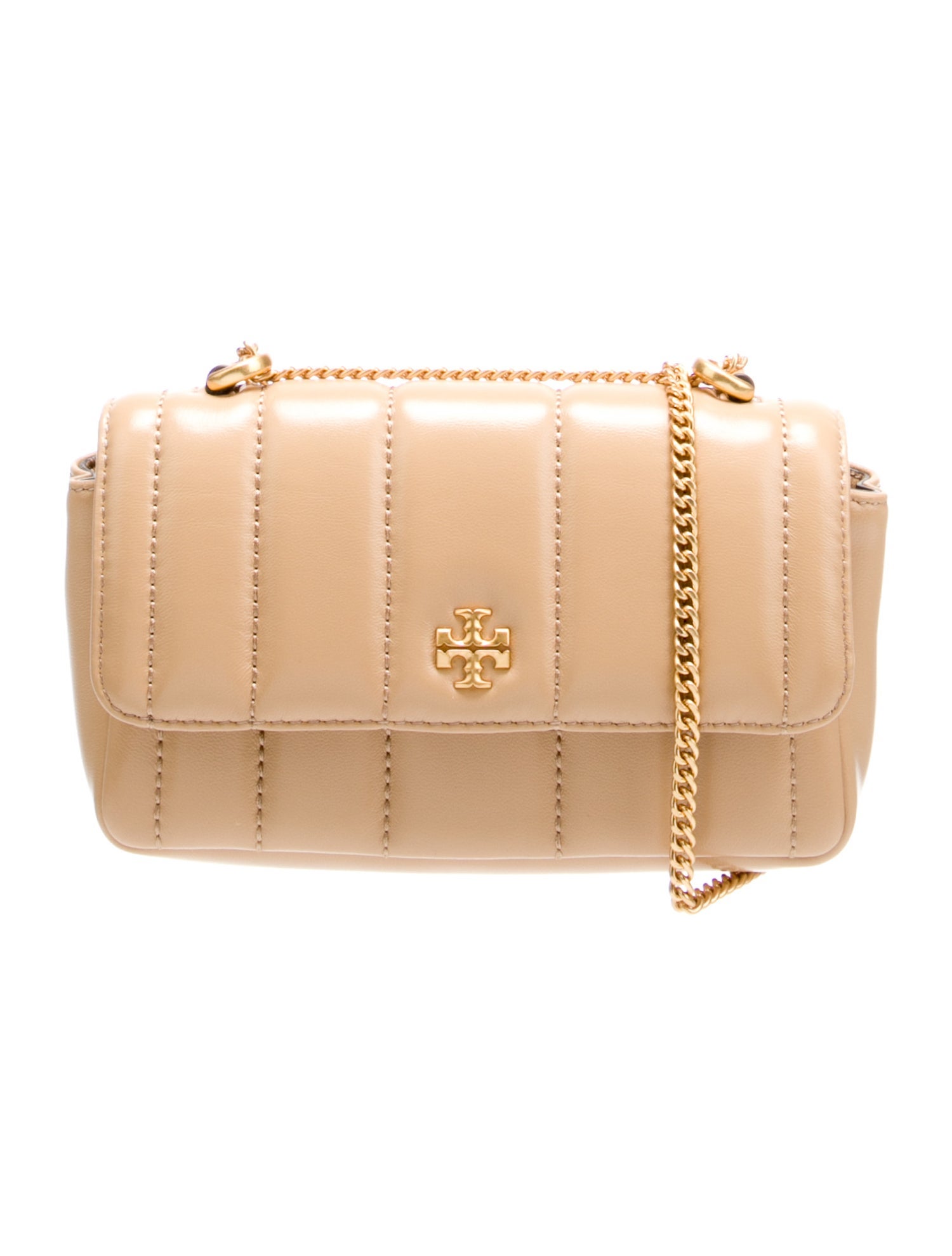 Tory Burch Leather Shoulder Bag - Brown Shoulder Bags, Handbags ...