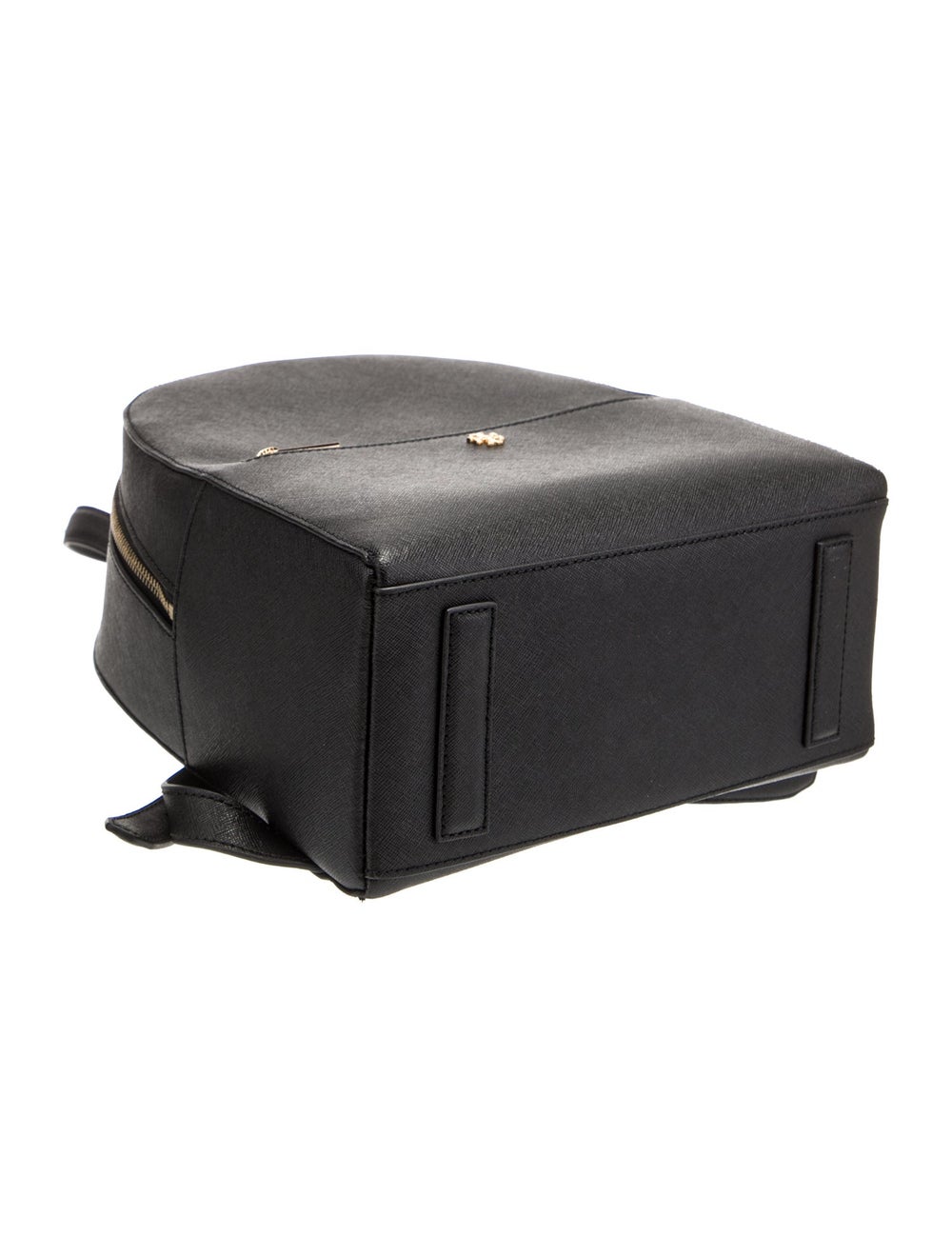 Tory Burch Backpack Black Saffiano Leather Gold-Tone … - Gem