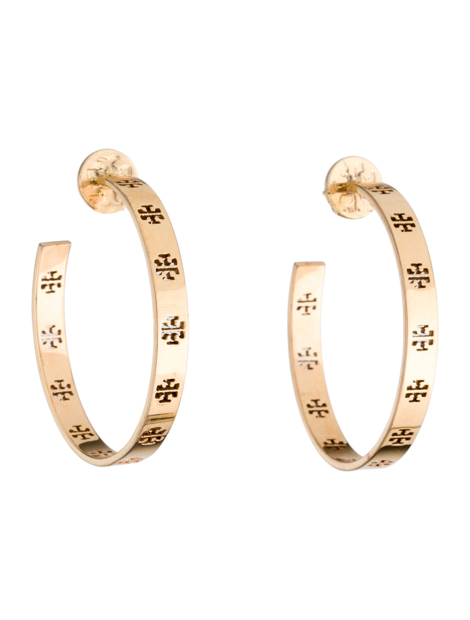 Earrings Oro Alexander 14K Diamond Hoop Earrings - 14K Yellow Gold Hoop ...