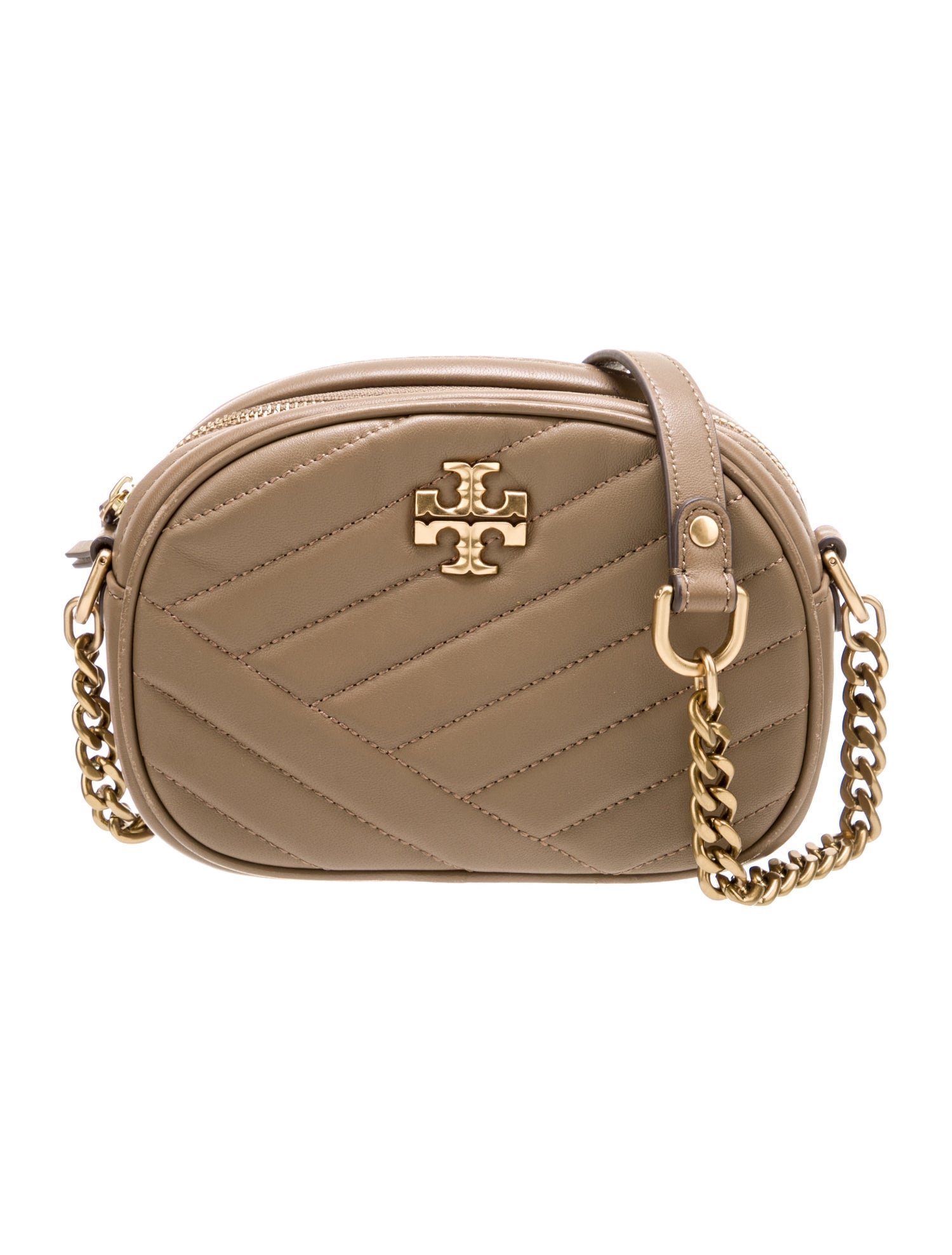 Tory Burch Leather Crossbody Bag - Brown Crossbody Bags, Handbags ...