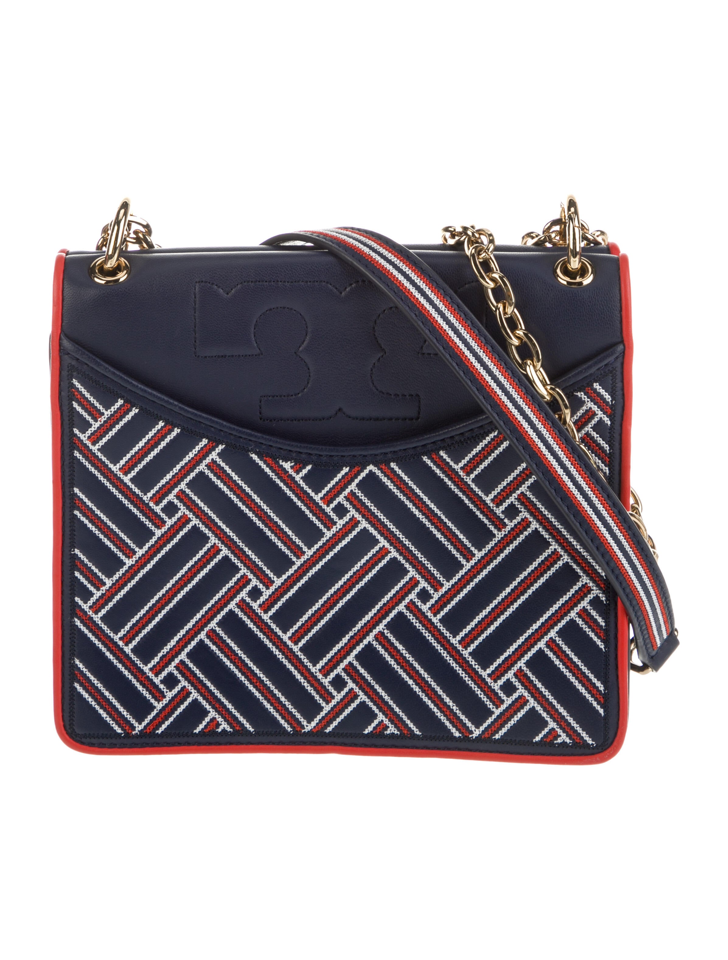 Tory Burch Leather Crossbody Bag - Black Crossbody Bags, Handbags ...