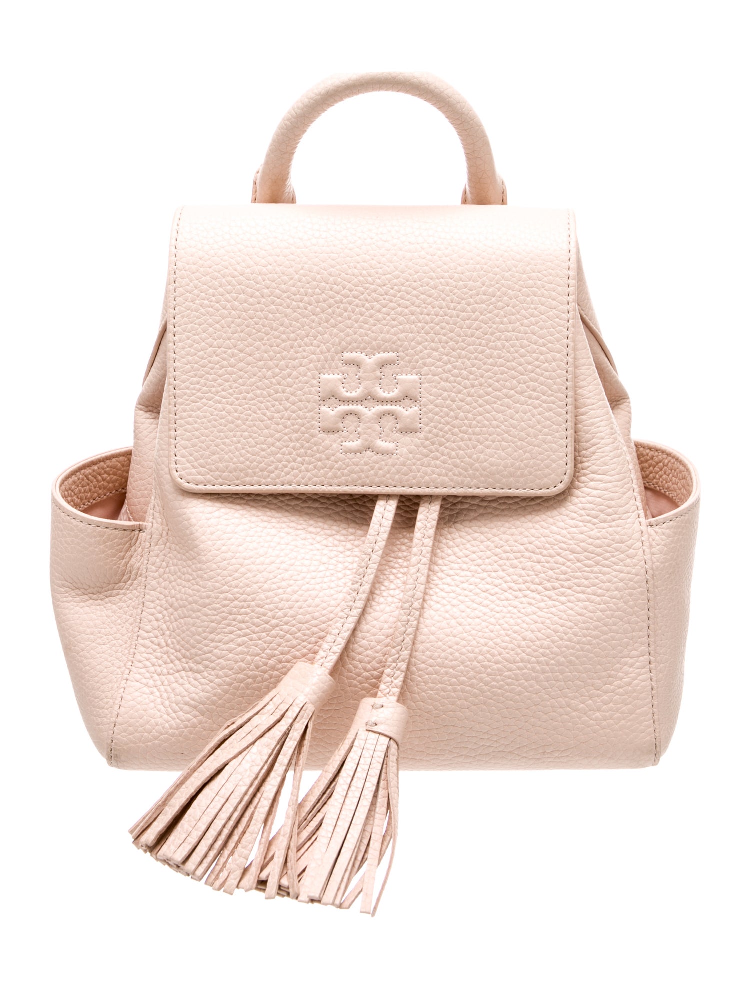 Tory Burch Leather Backpack - Neutrals Backpacks, Handbags - WTO690451 ...