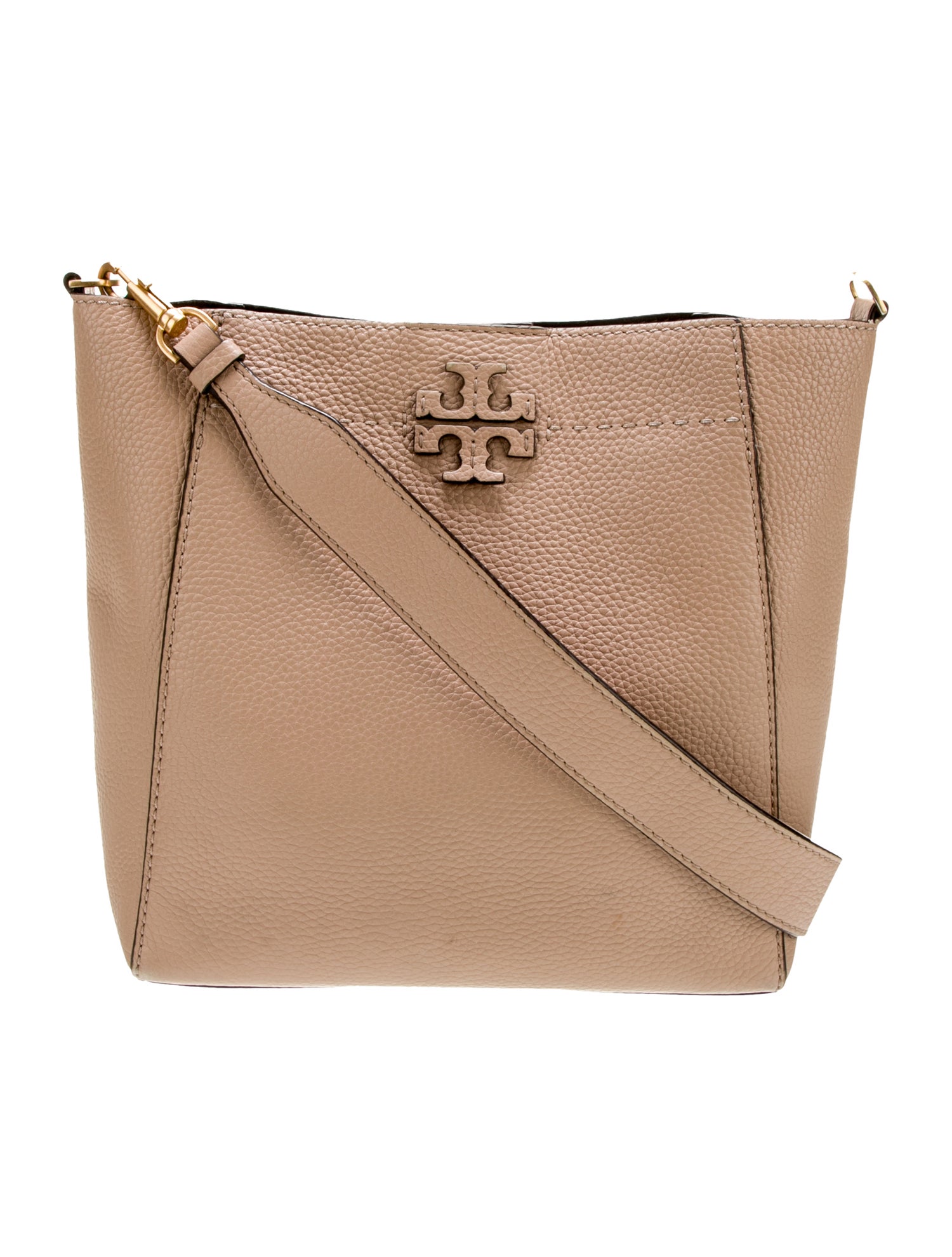 Tory Burch Leather Shoulder Bag - Neutrals Shoulder Bags, Handbags ...