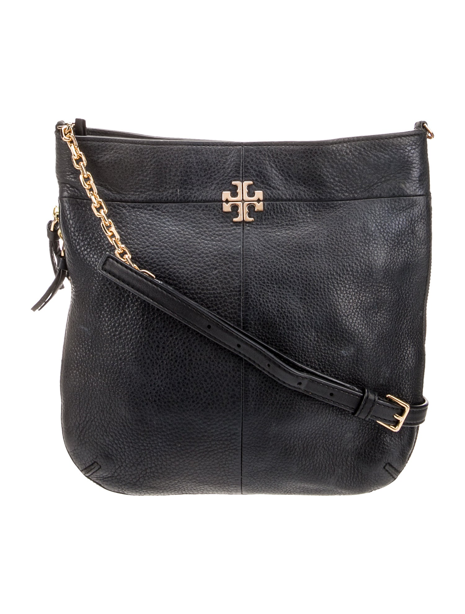 Tory Burch Leather Crossbody Bag - Black Crossbody Bags, Handbags ...