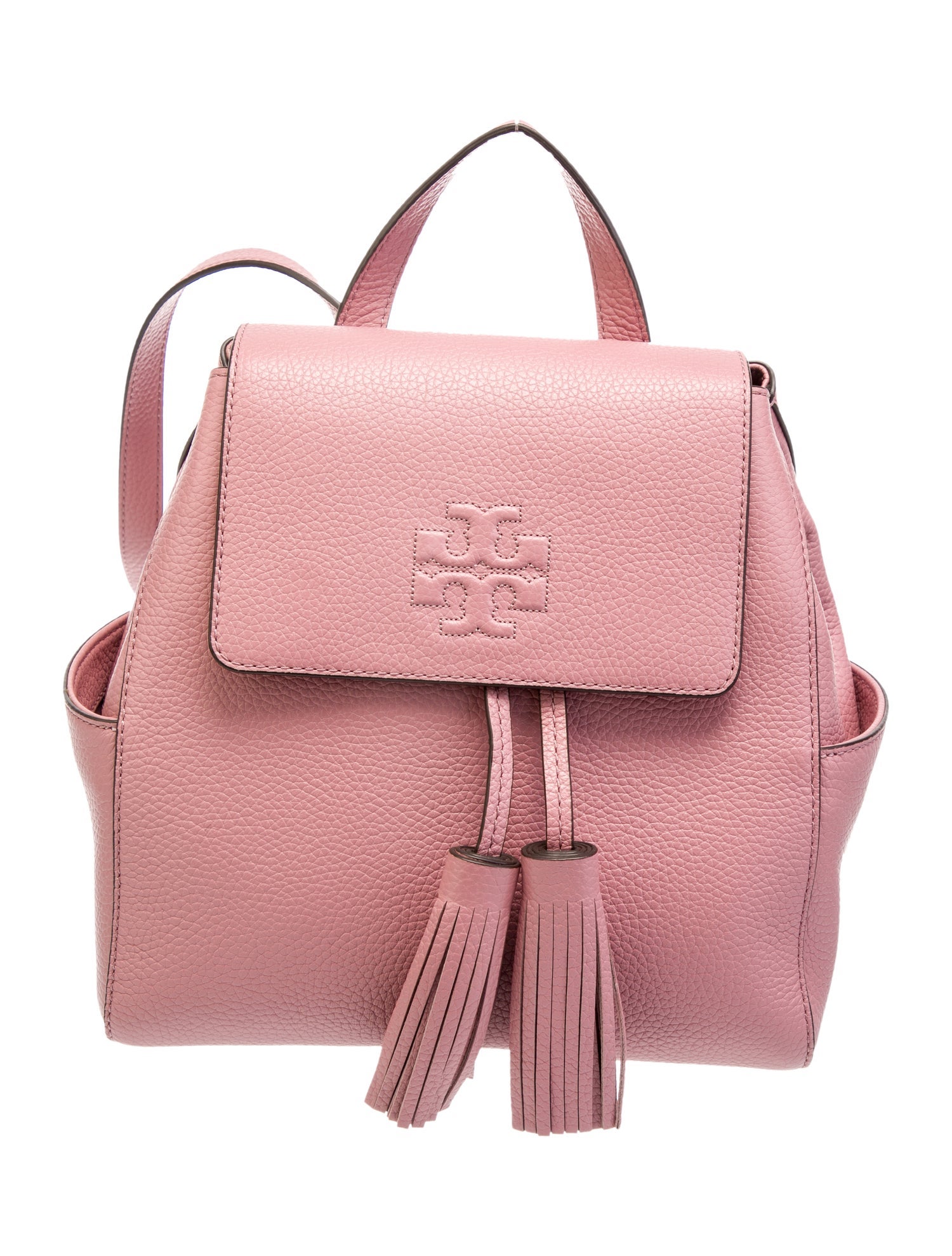 Tory Burch Leather Backpack - Pink Backpacks, Handbags - WTO698366 ...