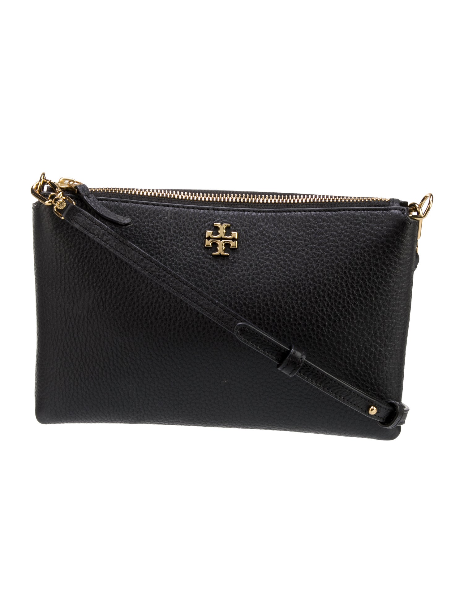 Tory Burch Leather Crossbody Bag - Black Crossbody Bags, Handbags ...