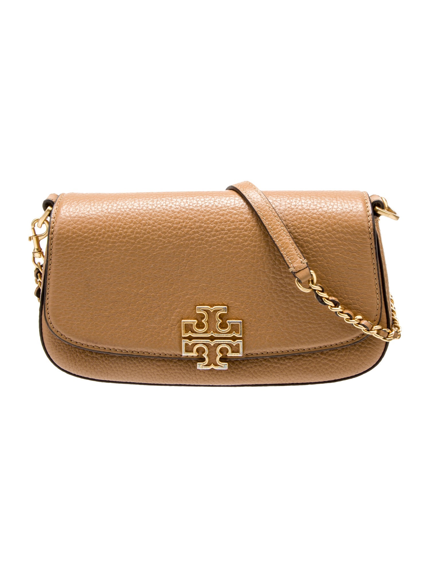 Tory Burch Leather Crossbody Bag - Brown Crossbody Bags, Handbags ...