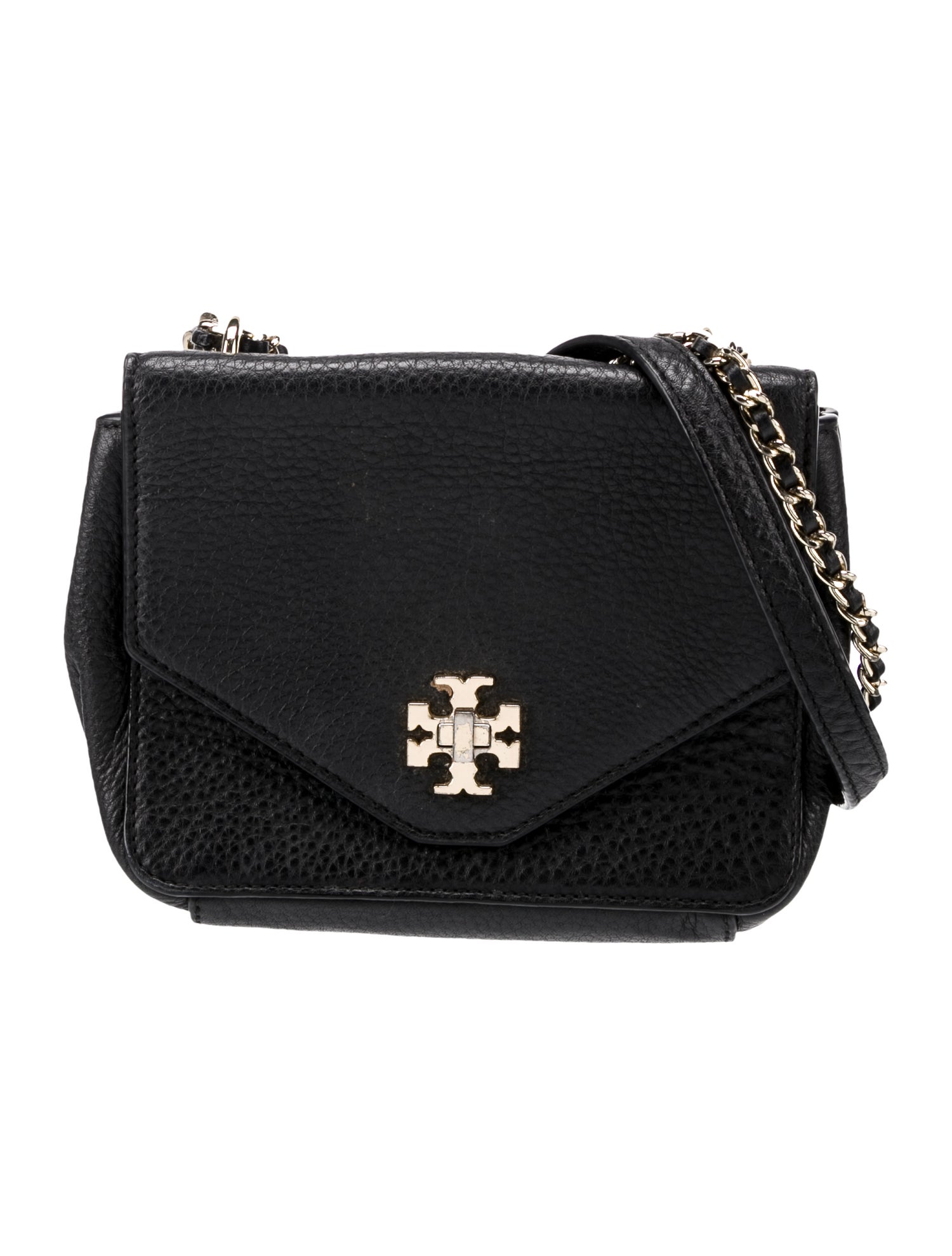 Tory Burch Leather Crossbody Bag - Black Crossbody Bags, Handbags ...