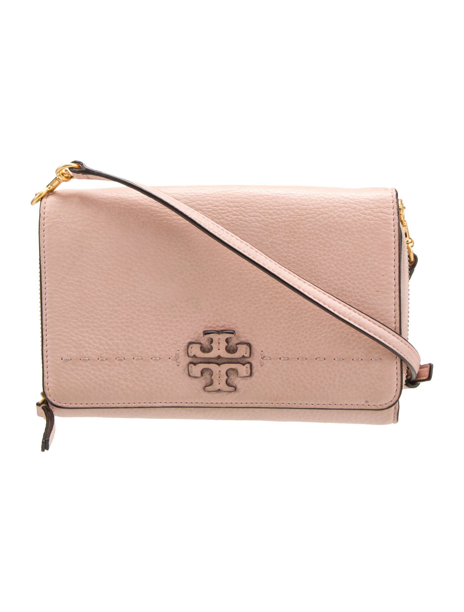 Tory Burch Leather Crossbody Bag - Neutrals Crossbody Bags, Handbags ...