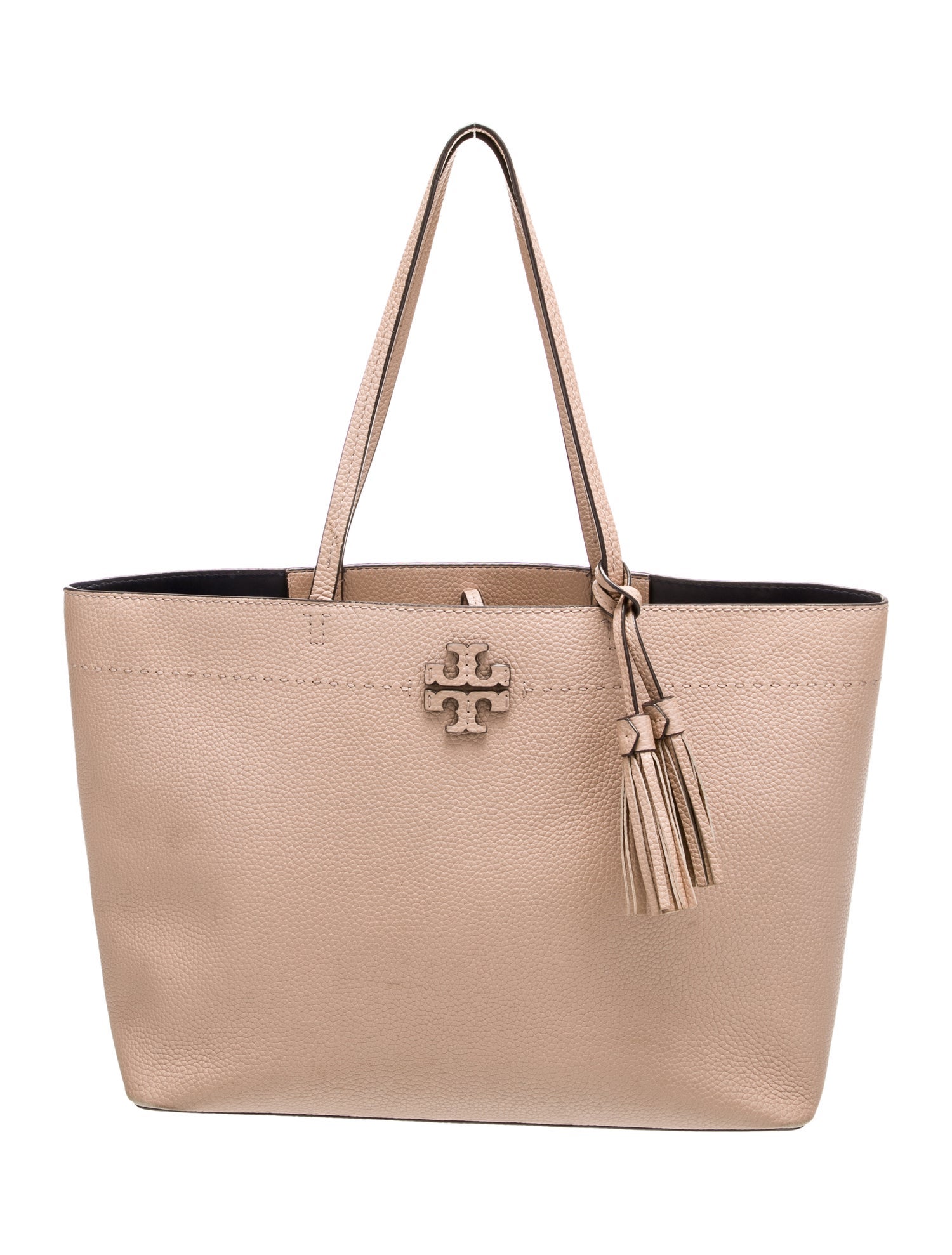 Tory Burch Leather Tote - Brown Totes, Handbags - WTO708185 | The RealReal