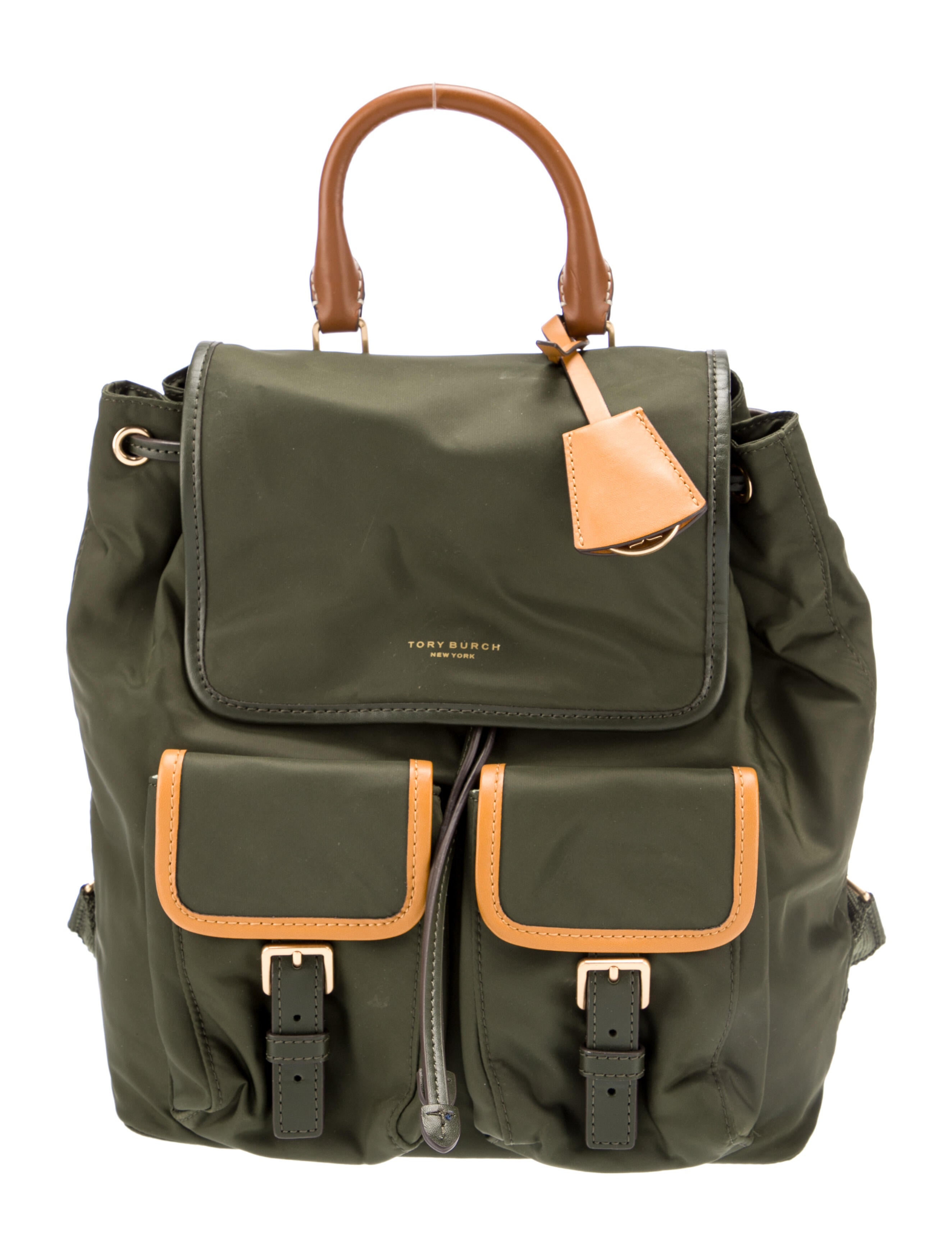 Tory Burch Nylon Backpack - Green Backpacks, Handbags - WTO712448 | The ...