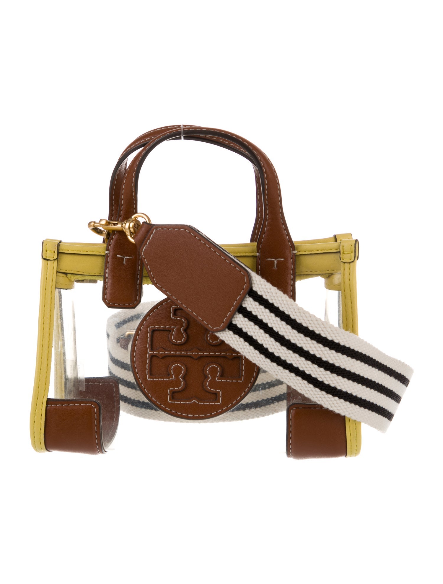 Tory Burch PVC Top Handle Bag - Clear Crossbody Bags, Handbags ...