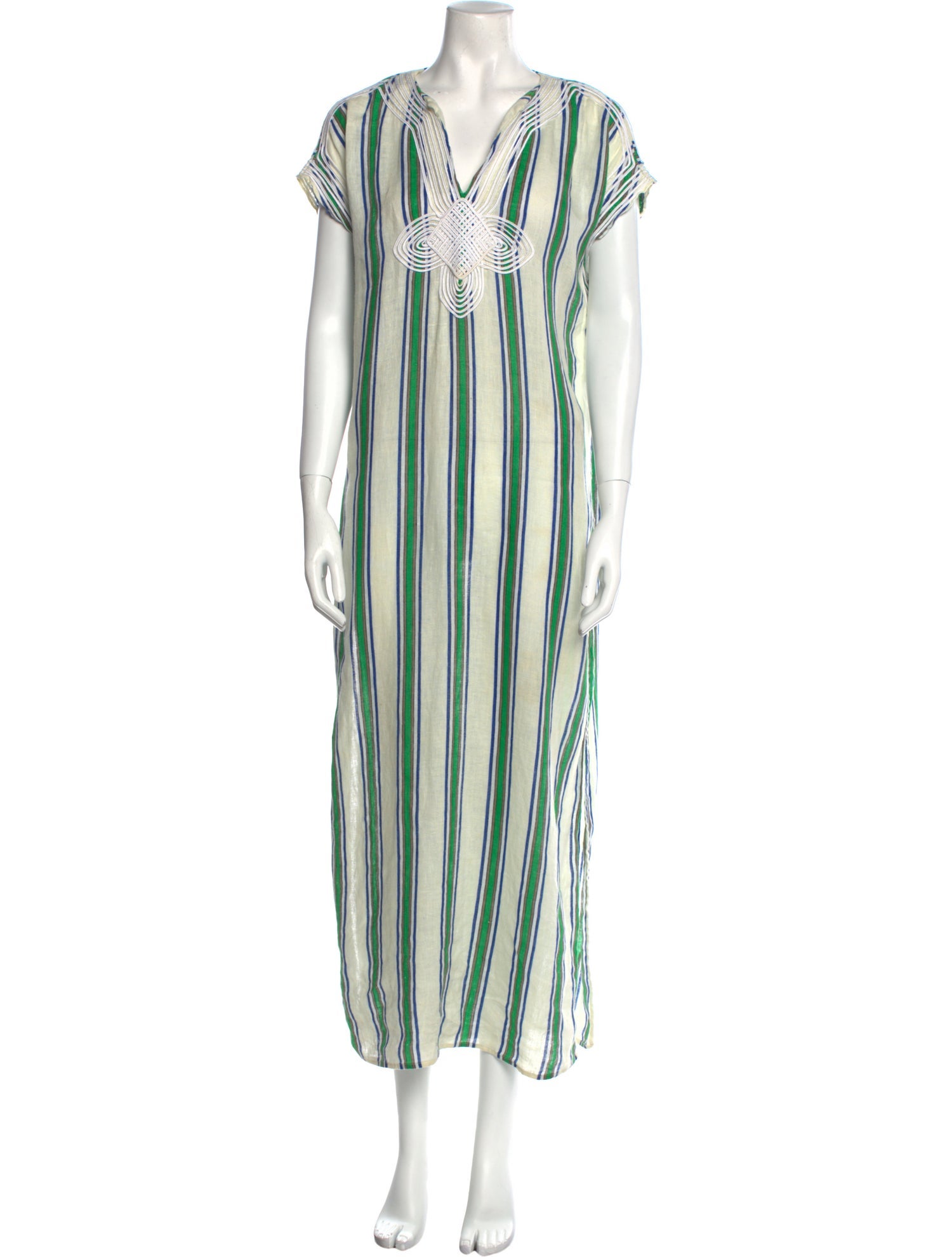 Tory Burch Linen Long Dress - Neutrals Dresses, Clothing - WTO716996 ...