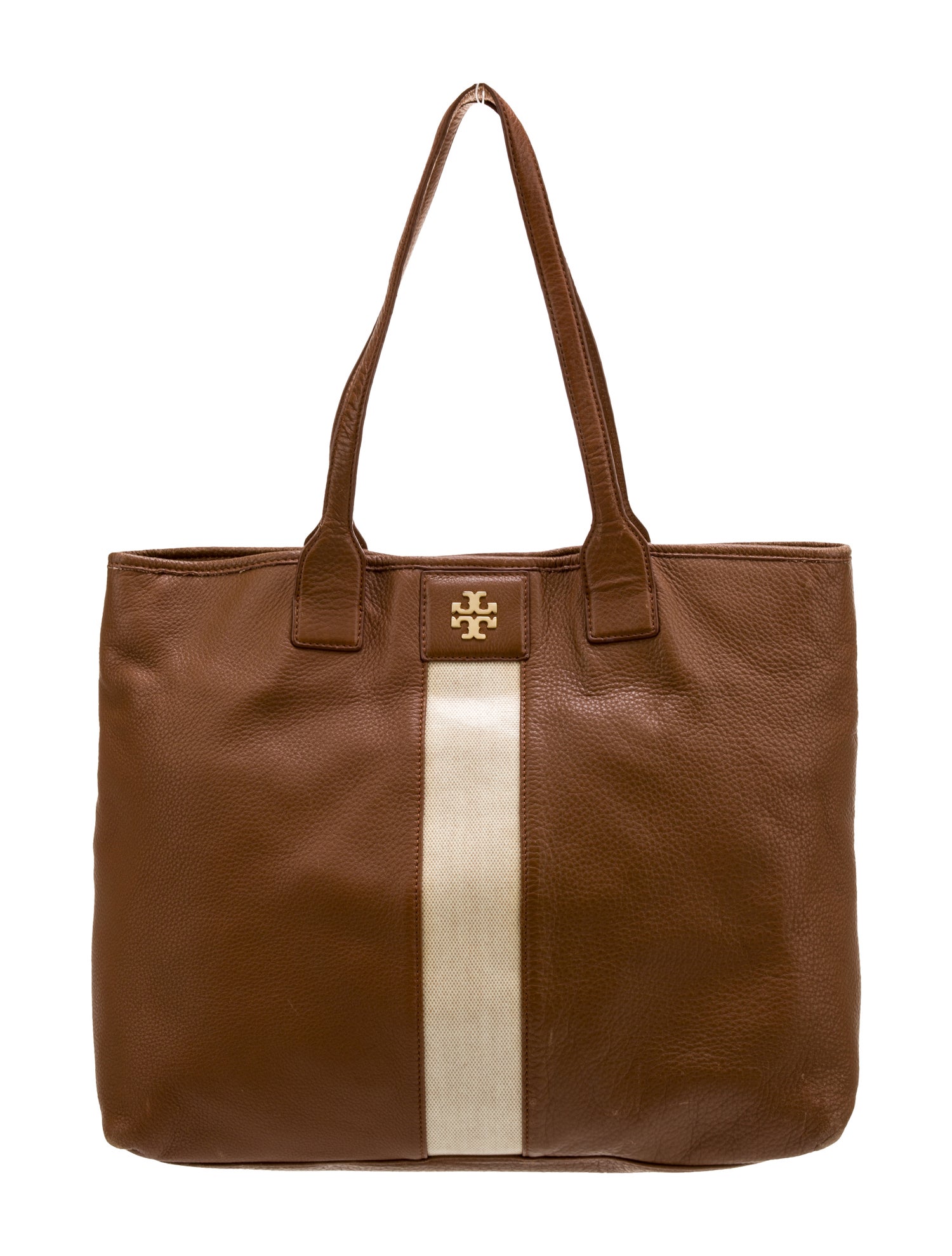 Tory Burch Leather Tote - Black Totes, Handbags - WTO717762 | The RealReal