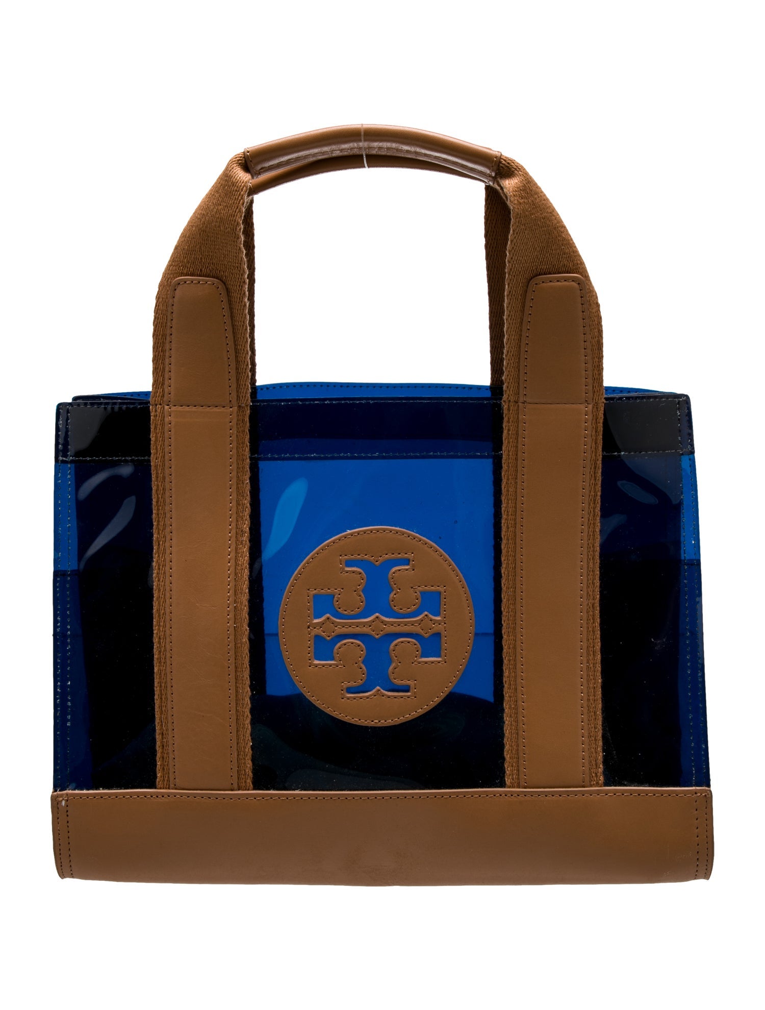 Tory Burch PVC Top Handle Bag - Blue Totes, Handbags - WTO729899 | The ...