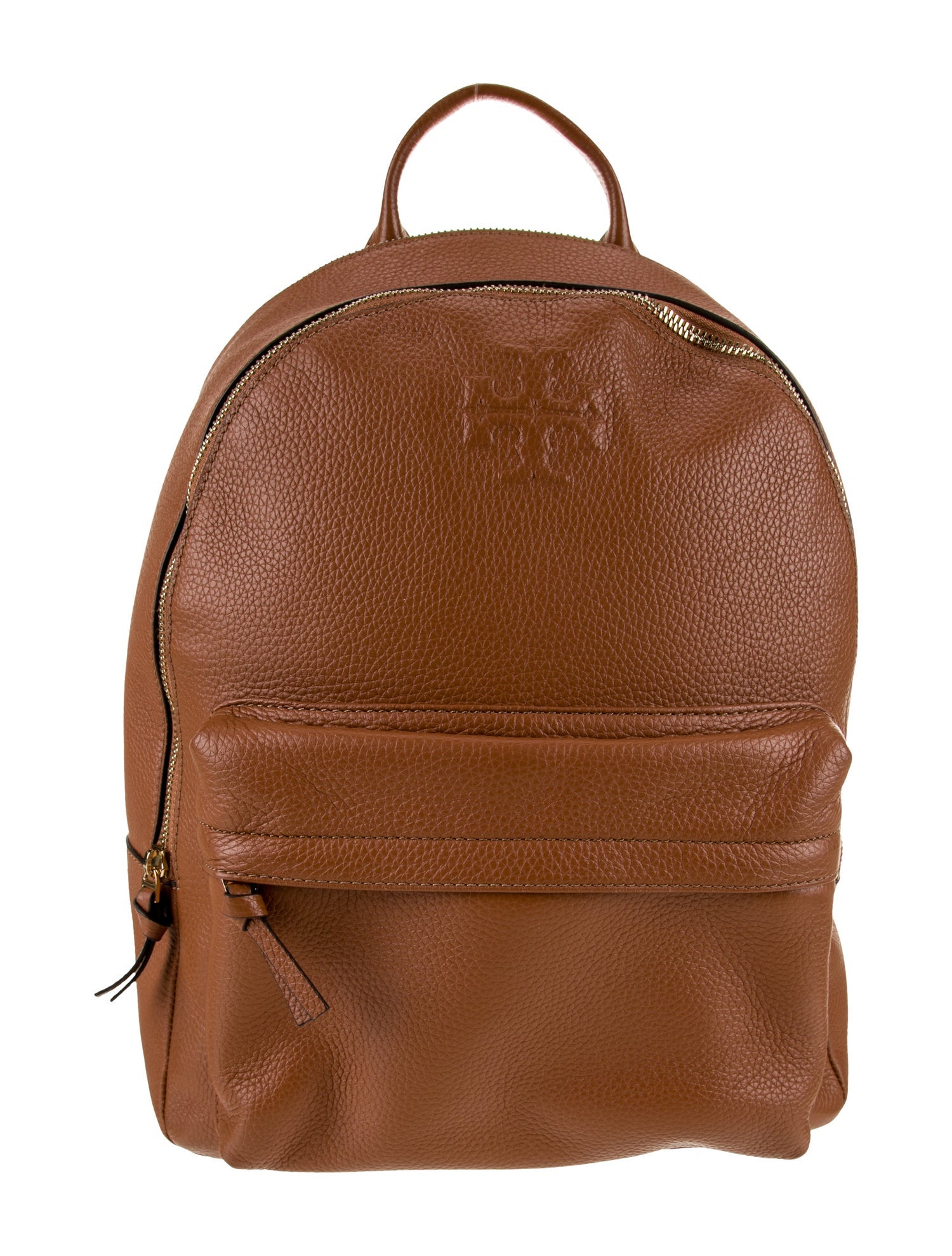 Tory Burch Leather Backpack - Brown Backpacks, Handbags - WTO737138 ...