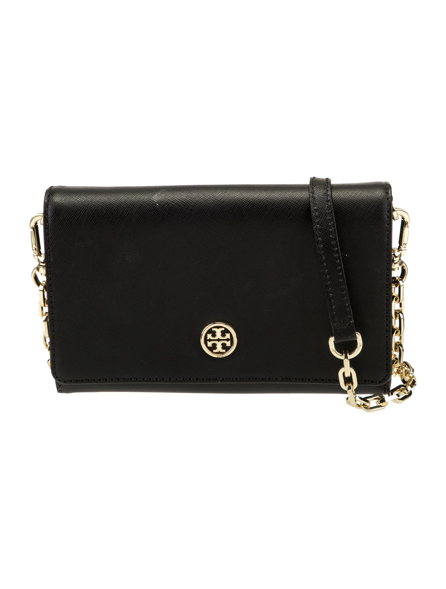 Tory Burch Leather Evening Bag - Black Crossbody Bags, Handbags ...